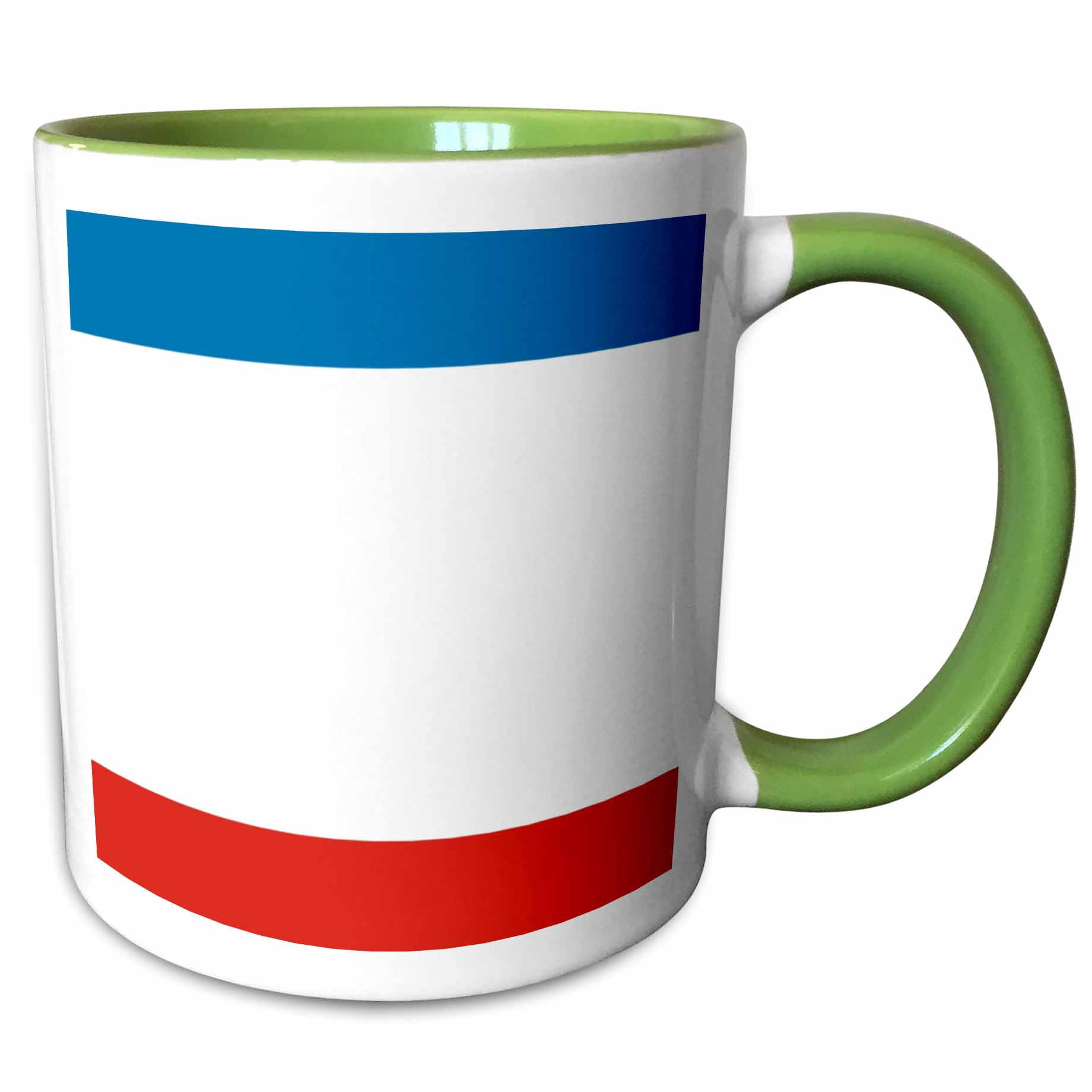 Flag of Crimea - peninsula of Ukraine - blue white red stripes horizontal tricolor world flags ...