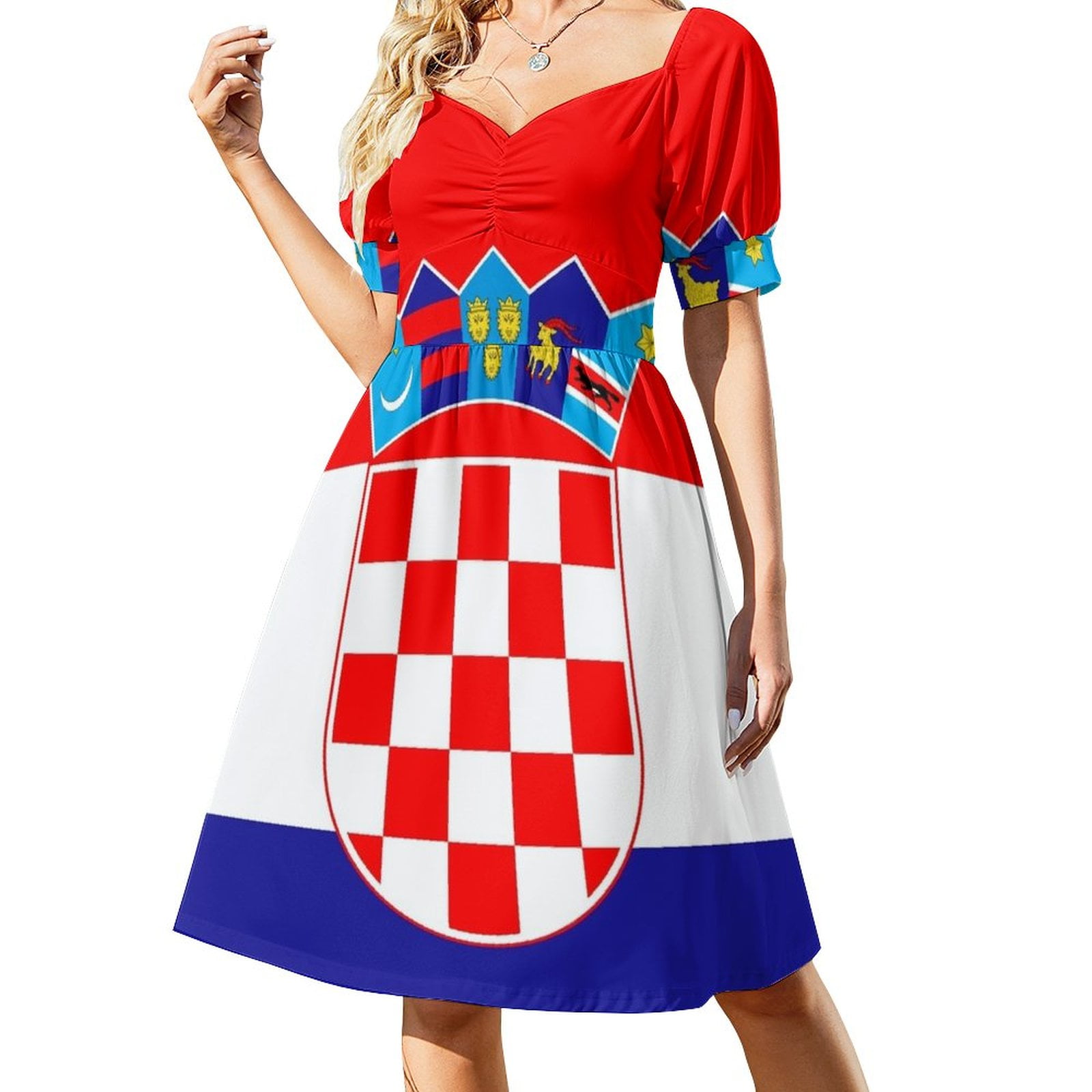 Flag of Croatia Dress clothes evening dresses ladies - Walmart.com