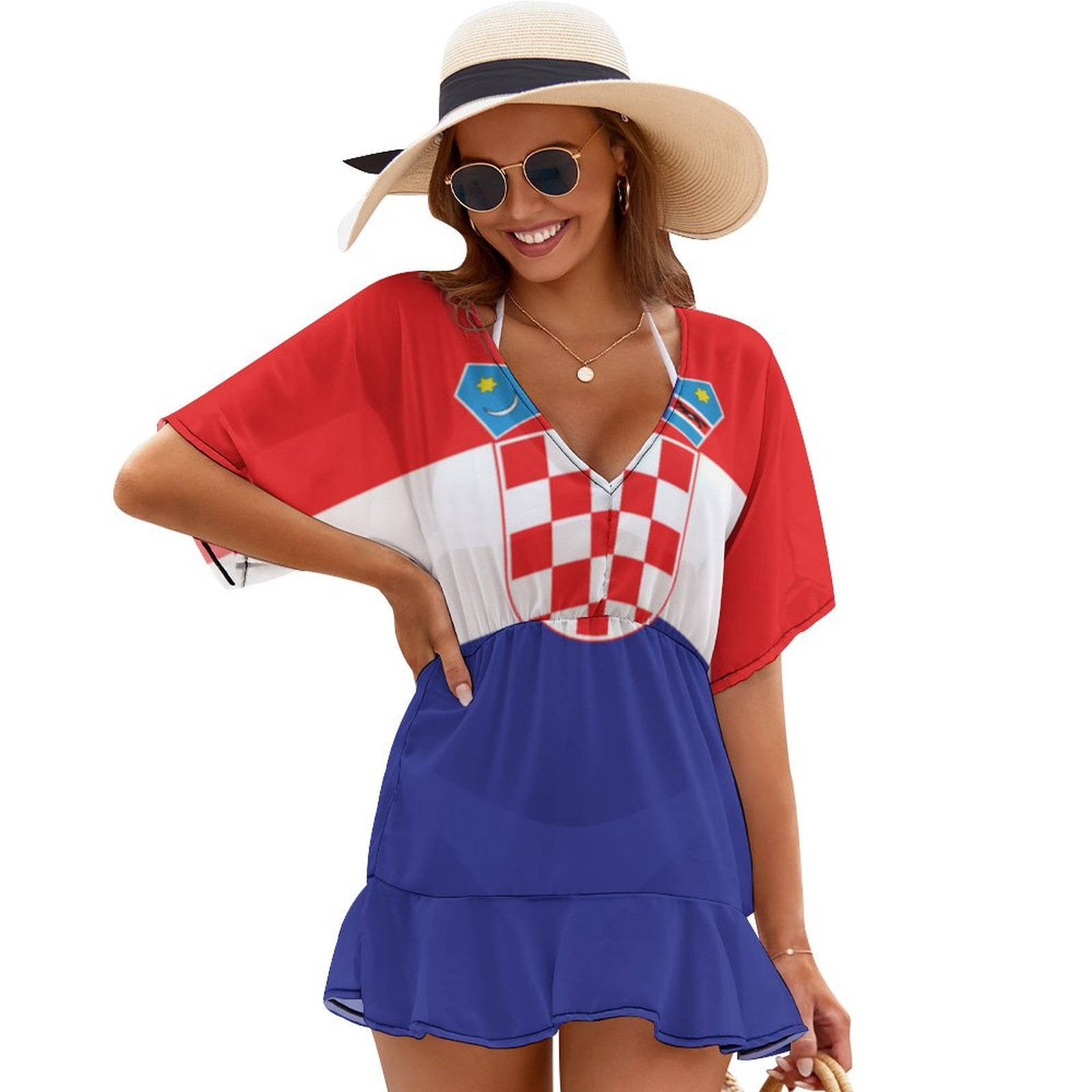 Flag of Croatia Women's Luxury Party Dress Evening Dresses Ladies Cover ...