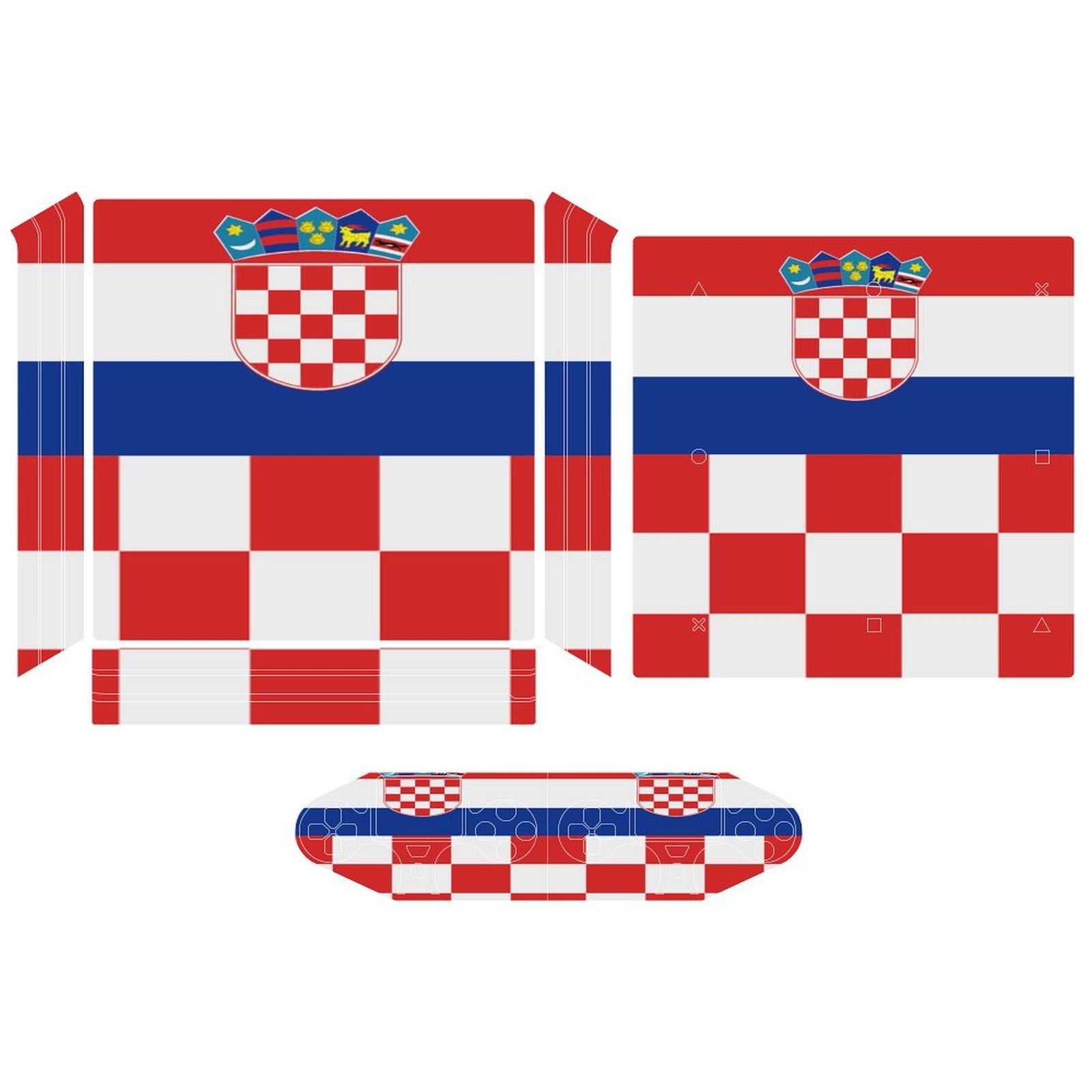 Flag of Croatia at The UN PS4/PS4 Pro/PS4 Slim Skin Sticker For Console And Controller Skins ...
