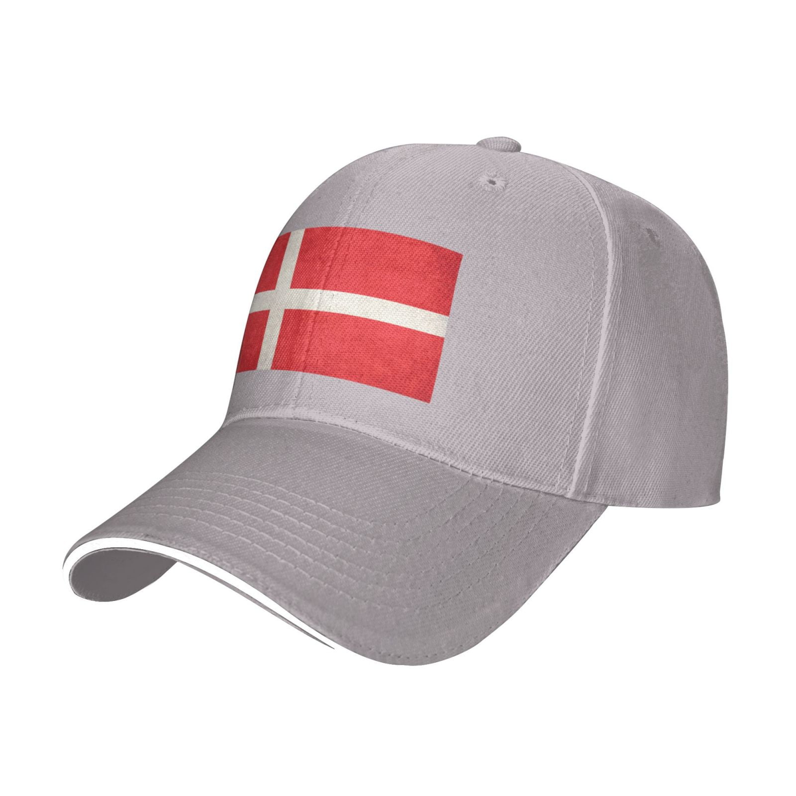 Flag of Denmark Baseball Caps Unisex Hats Classic Adjustable Sandwich ...