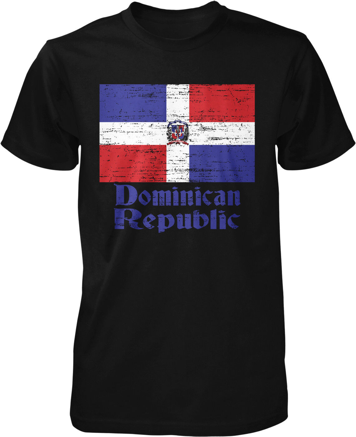 Flag of Dominican Republic, Dominican Pride Men's T-shirt - Walmart.com
