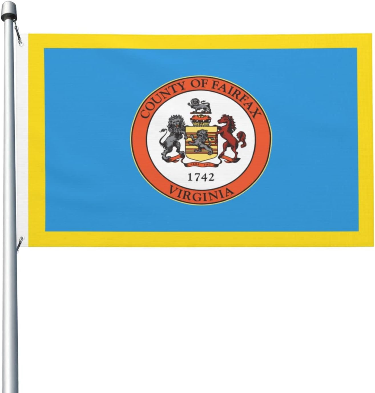 Flag of Fairfax County, Virginia Flag 3x5 Ft Double-Sided Durable ...