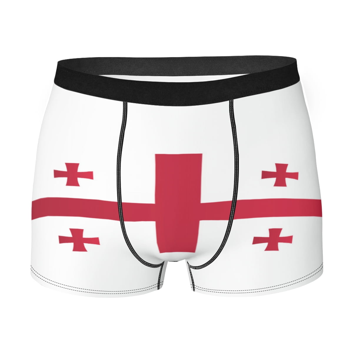 Flag of Georgia official Boxer Shorts For Man 3D Print Male Underwear ...