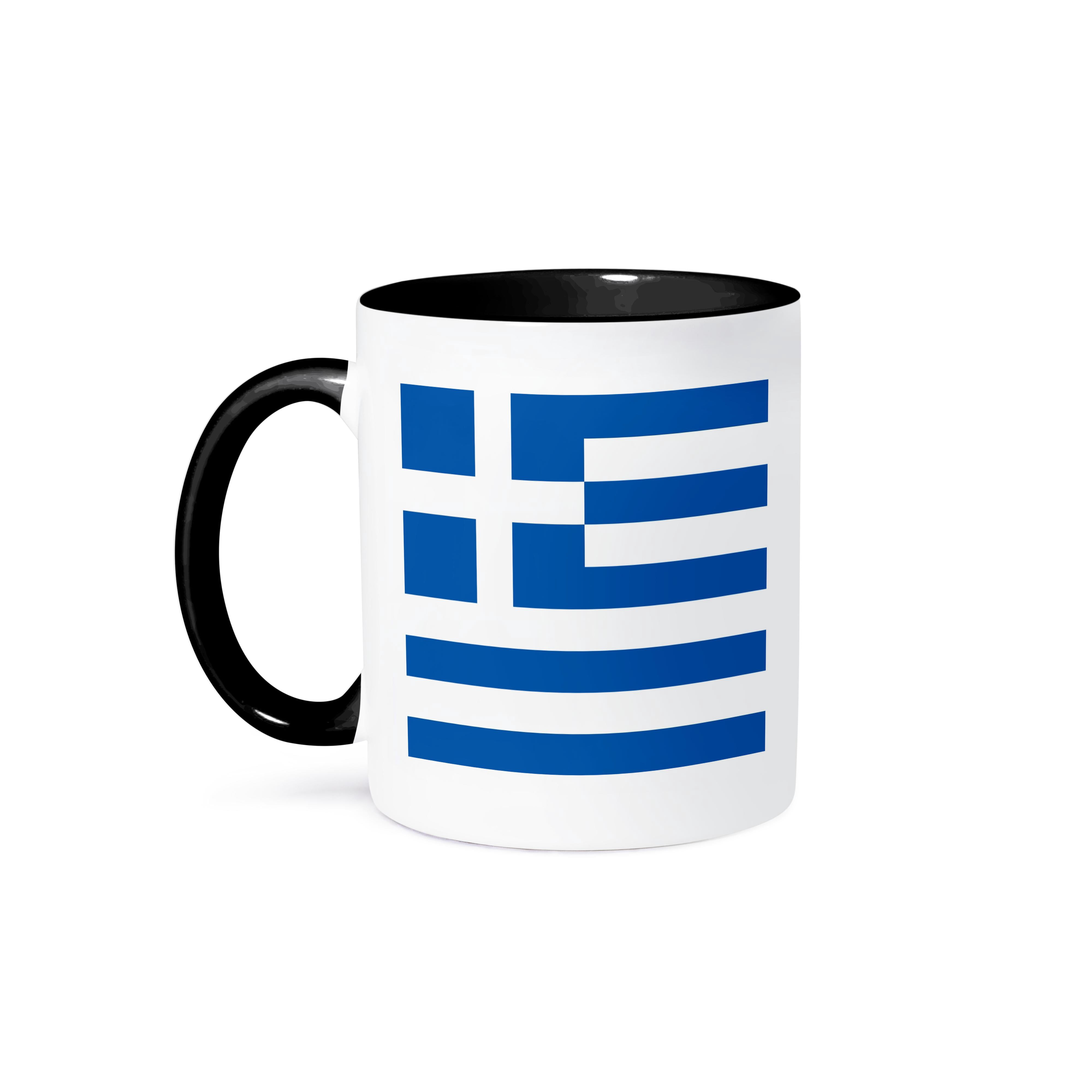 3dRose, Flag of Greece - Greek sky blue white stripes with cross ...
