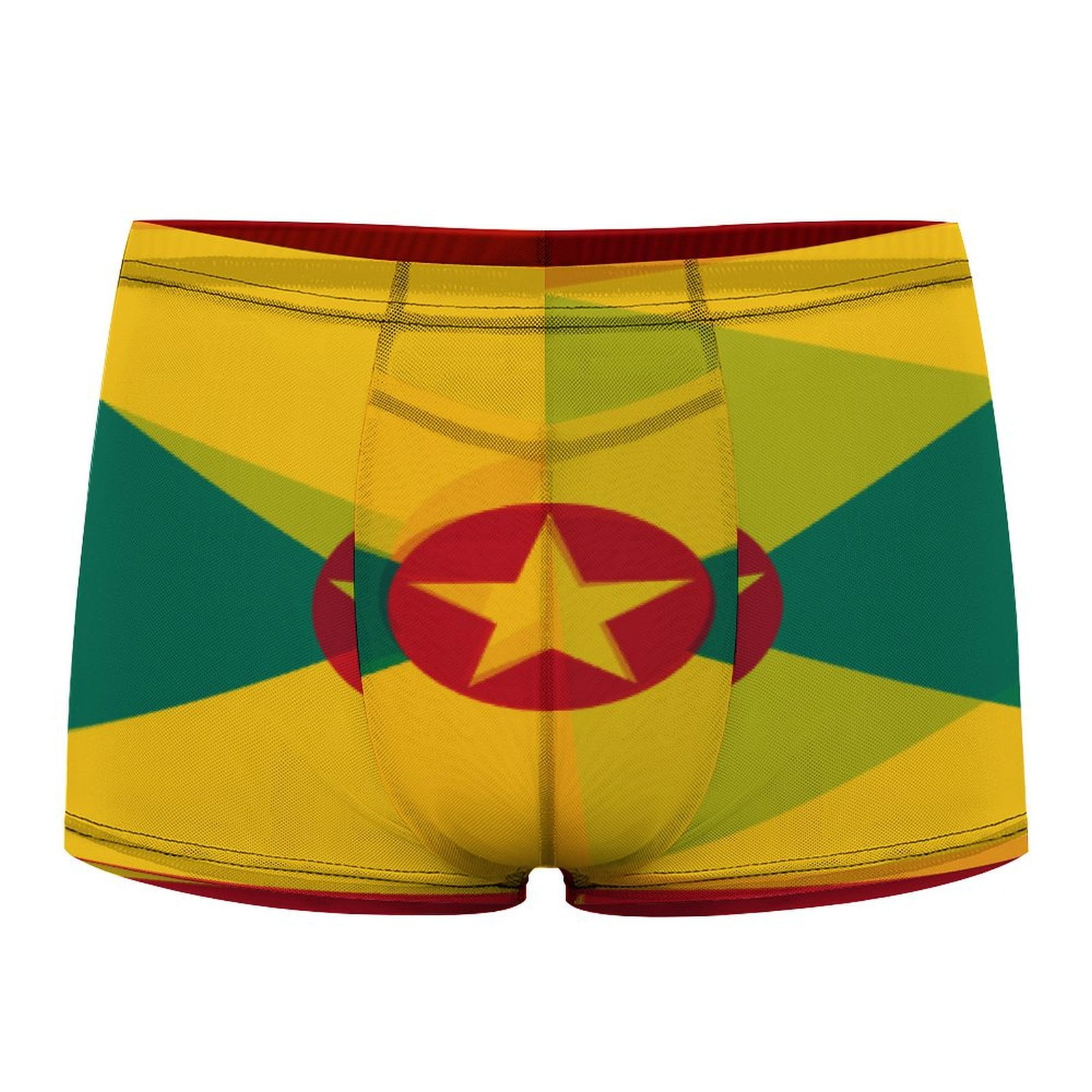 Flag of Grenada Men's Mesh Boxer Briefs Cooling Breathable Sports ...