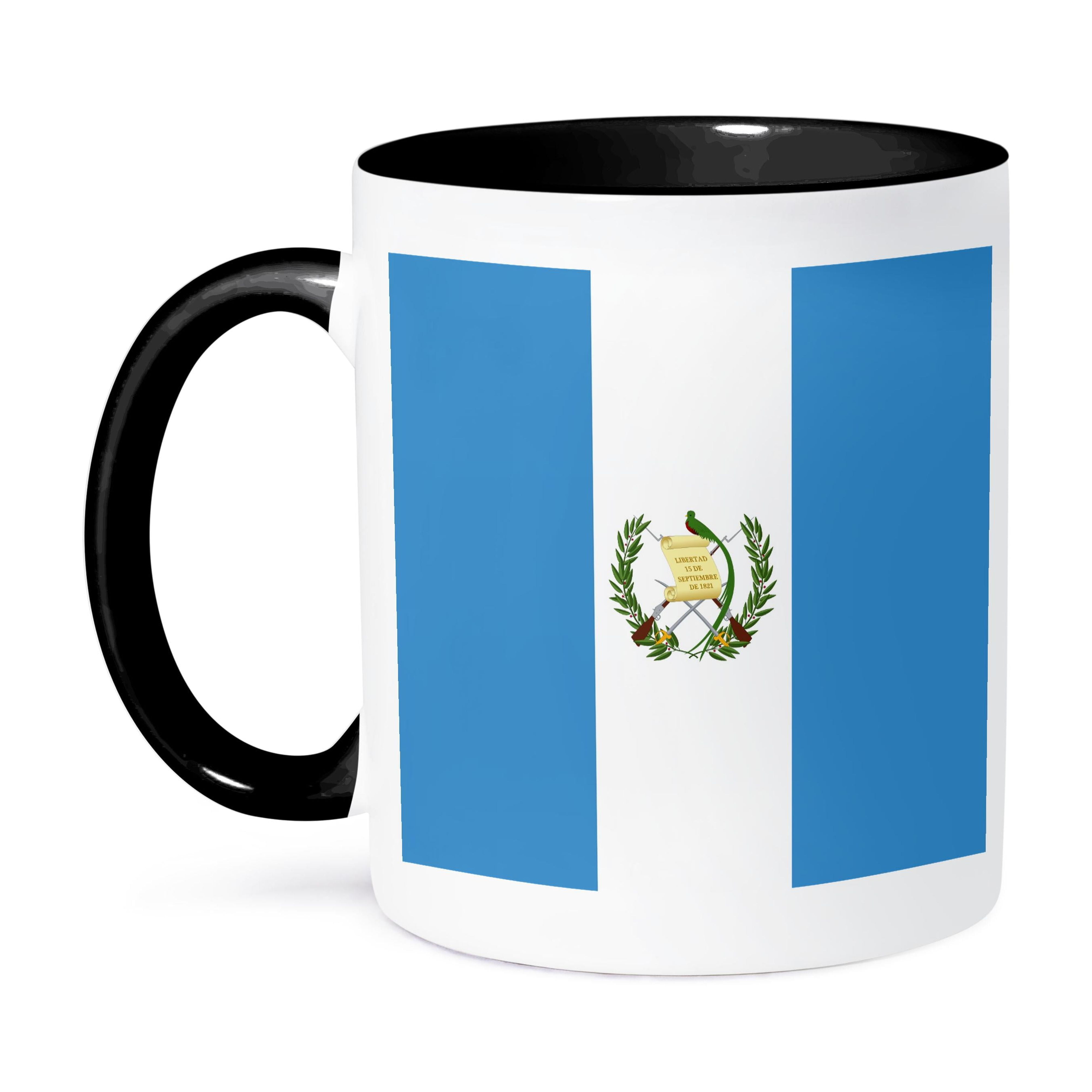 3dRose, Flag of Guatemala - sky blue and white with Guatemalan coat of ...