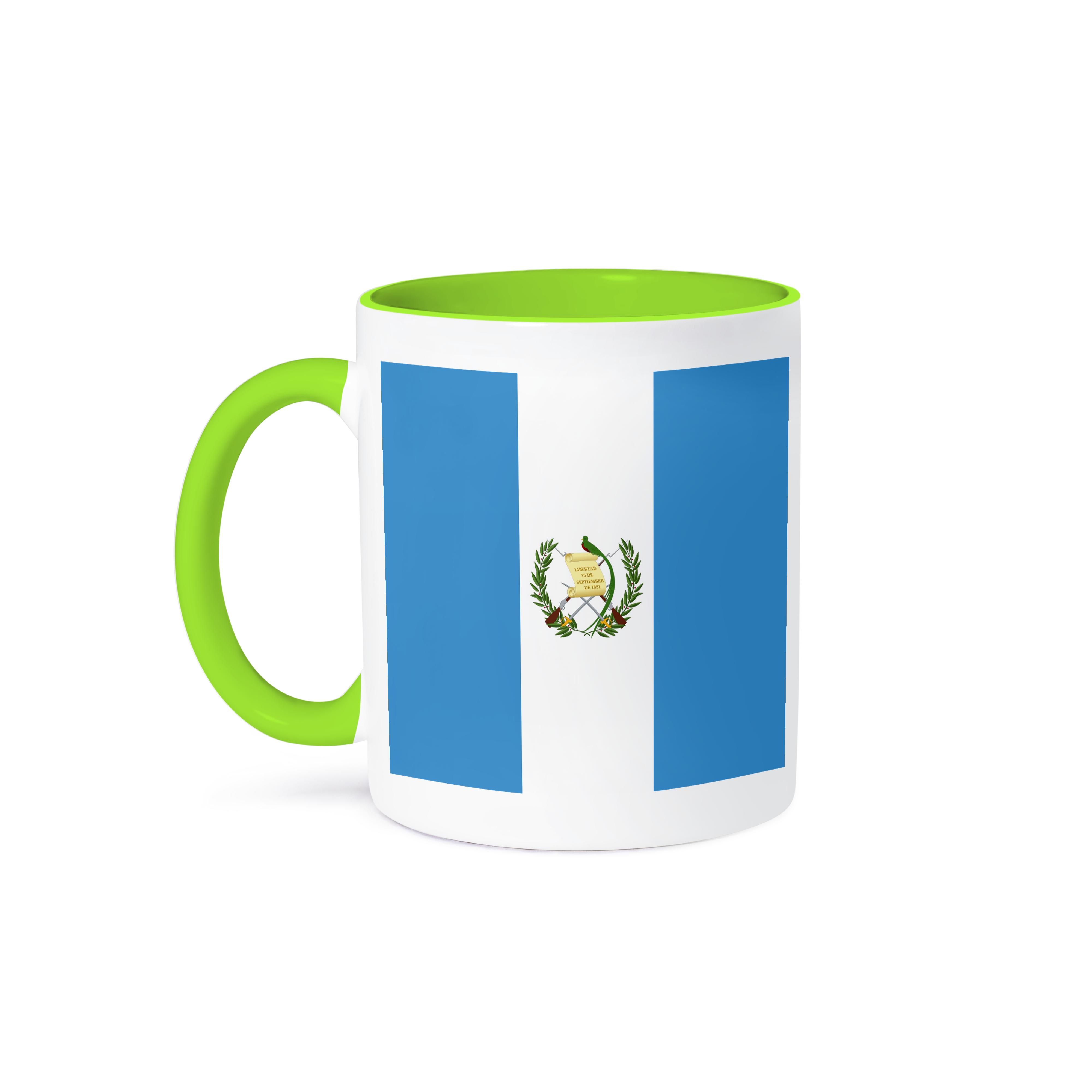 3dRose, Flag of Guatemala - sky blue and white with Guatemalan coat of ...