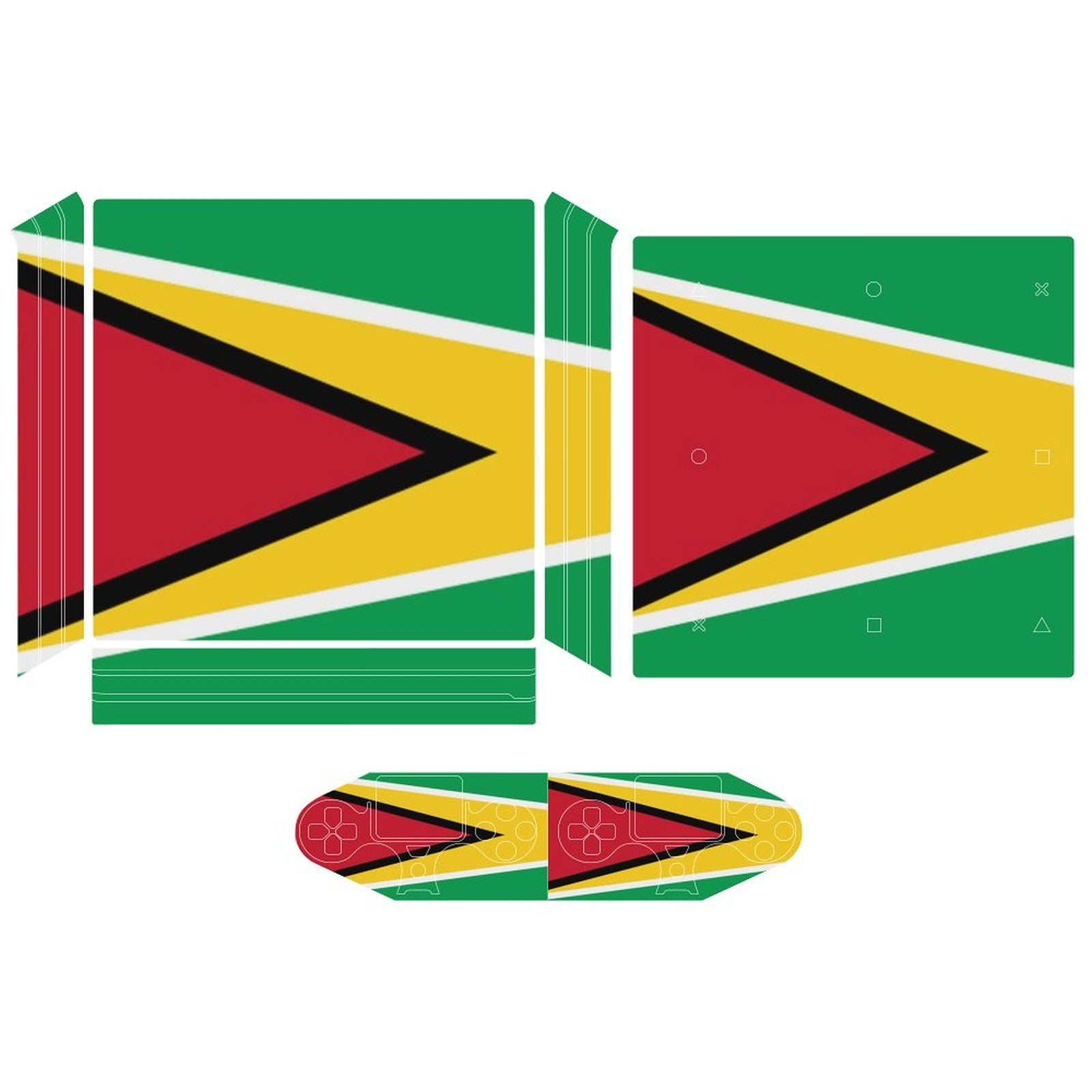 Flag of Guyana.National Flag of Guyana PS4/PS4 Pro/PS4 Slim Skin ...