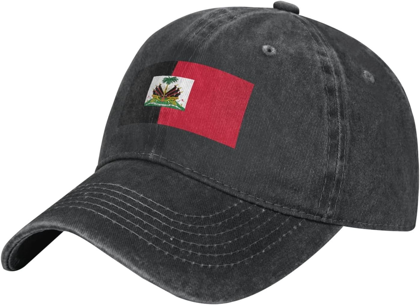 Flag of Haiti 1964-1986 Baseball Cap Woman's Dad Hat Unisex Cowboy Caps ...