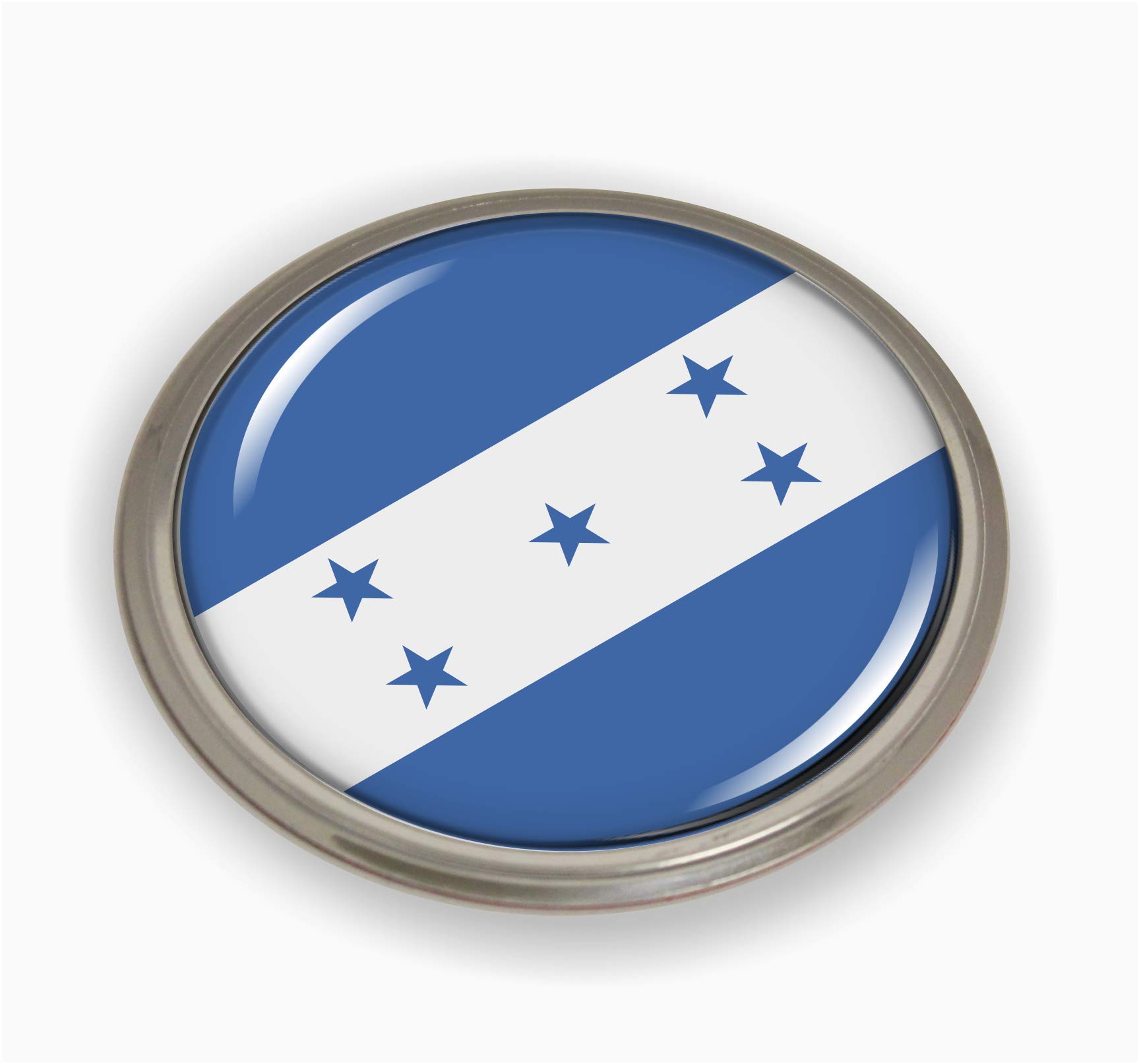 Flag of Honduras | 3D Domed CAR Emblem Badge Sticker Semi-Flexible ...