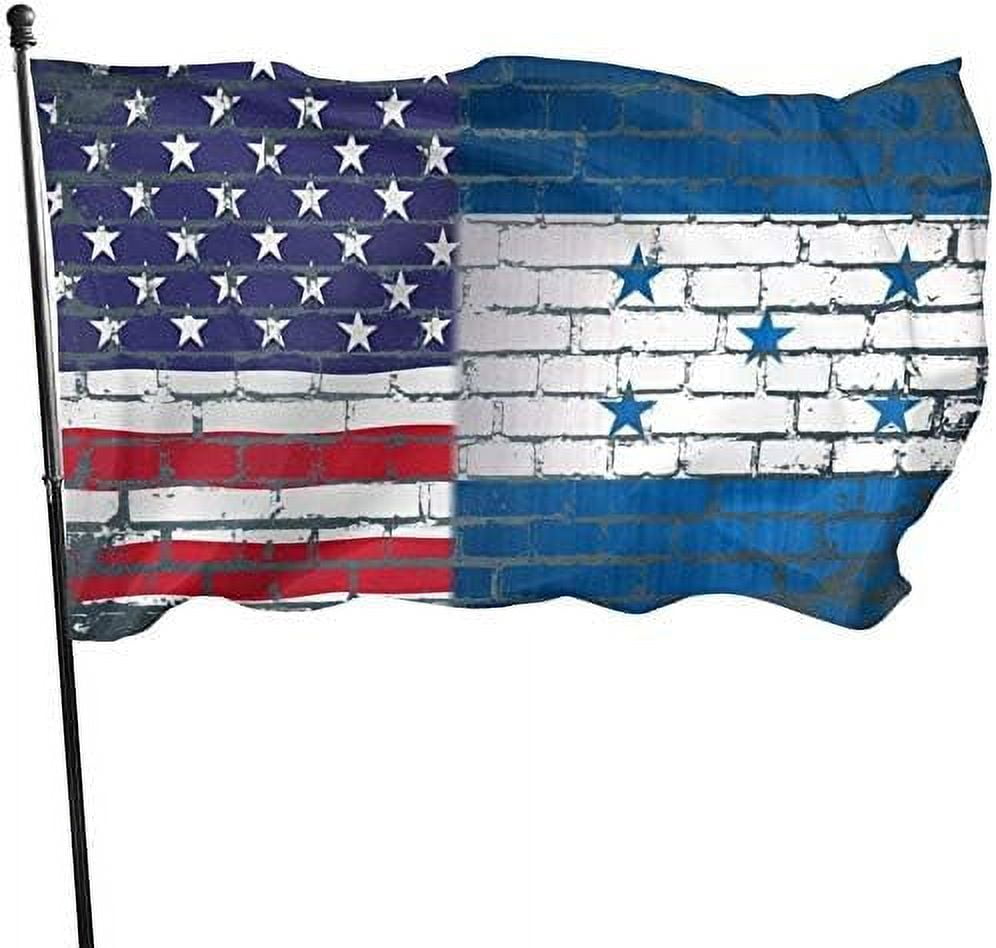 Flag of Honduras and USA Garden 2x3 FT Flag Outdoor Indoor Party Home ...