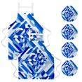 Flag of Israel 2 Pack Waterproof Button Kit with Pockets and Badge for ...