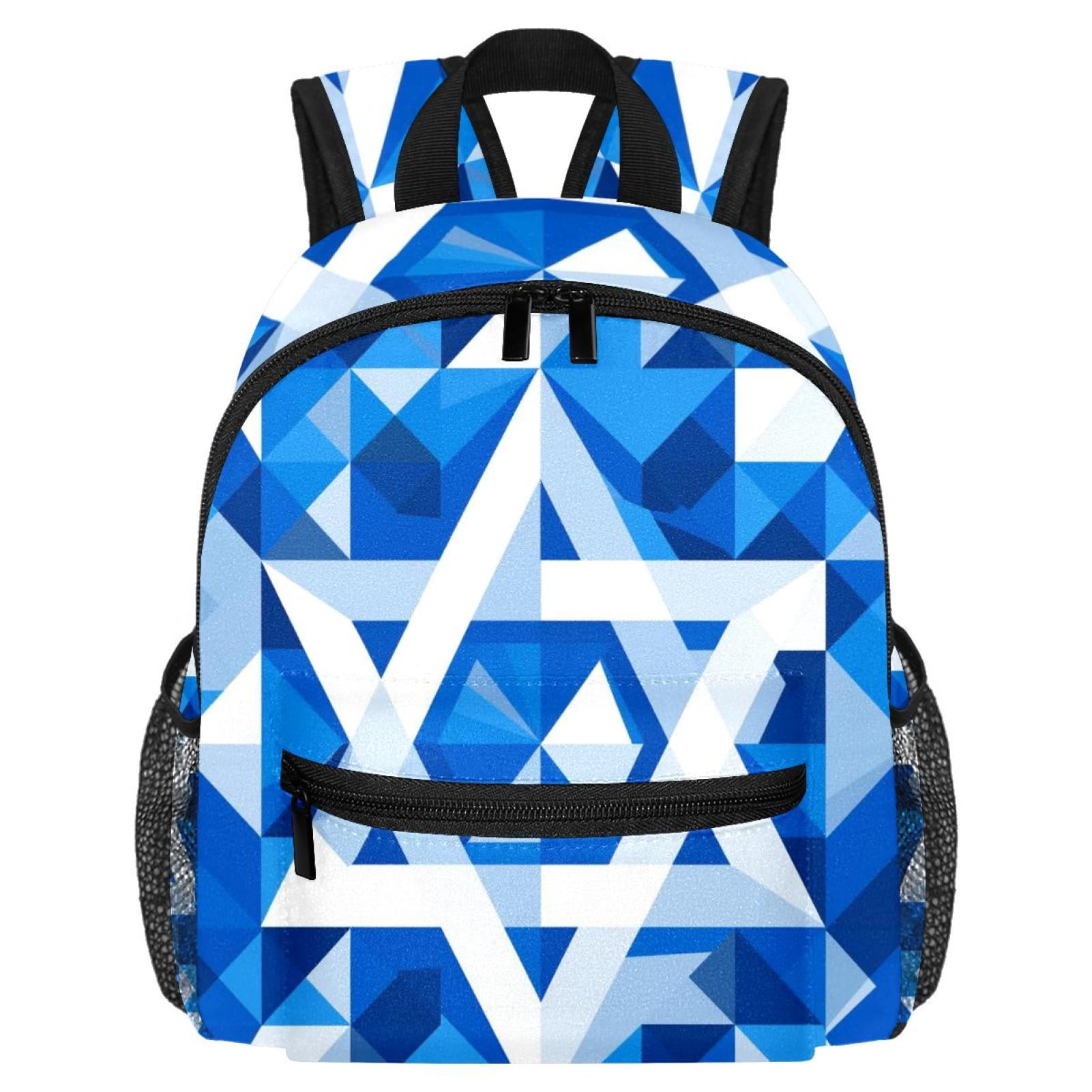 Flag of Israel Cute Book Bag with Adjustable Shoulder Strap, Large ...