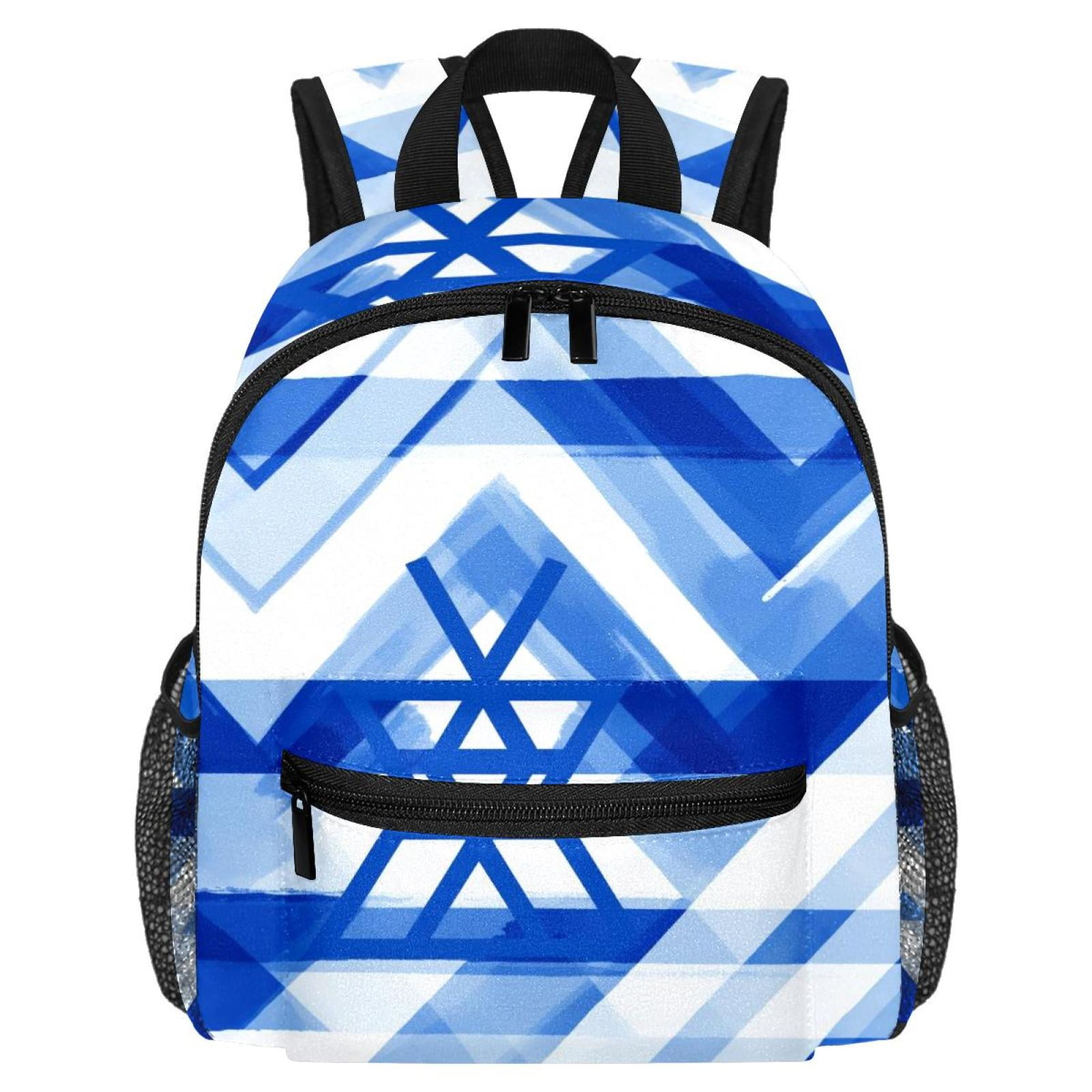 Flag of Israel Cute Printed Backpack with Adjustable Shoulder Strap ...