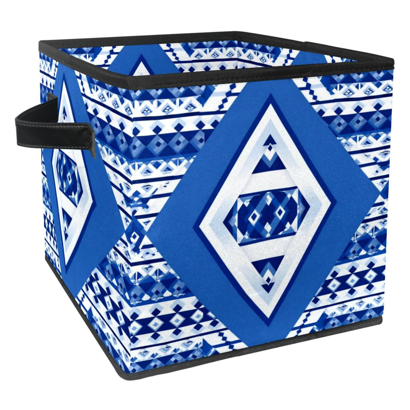 Flag of Israel Foldable Storage Cubes with Handle 10.8"x10.5"x10.6 ...