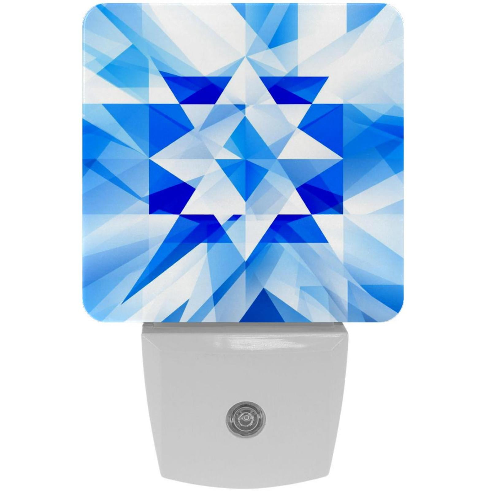 Flag of Israel LED Square Night Light for Bedroom and Bathroom - Energy ...