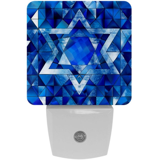 Flag of Israel LED Square Night Lights - Elegant and Energy Efficient ...