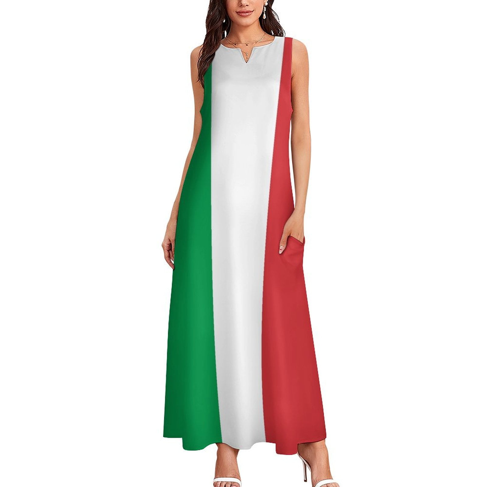 Flag of Italy - Italian Flag Long Dress beach dress dress for women ...