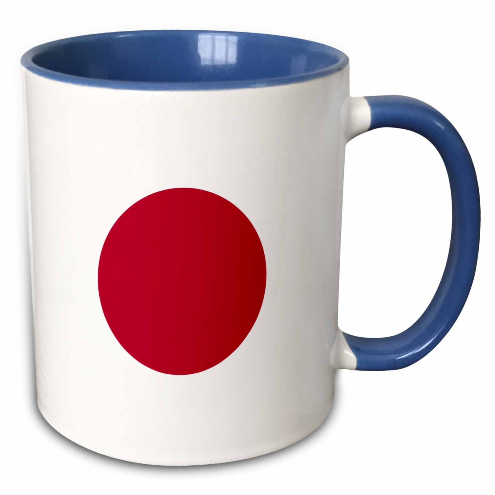 Flag of Japan square - Japanese Red sun disc dot circle on white ...