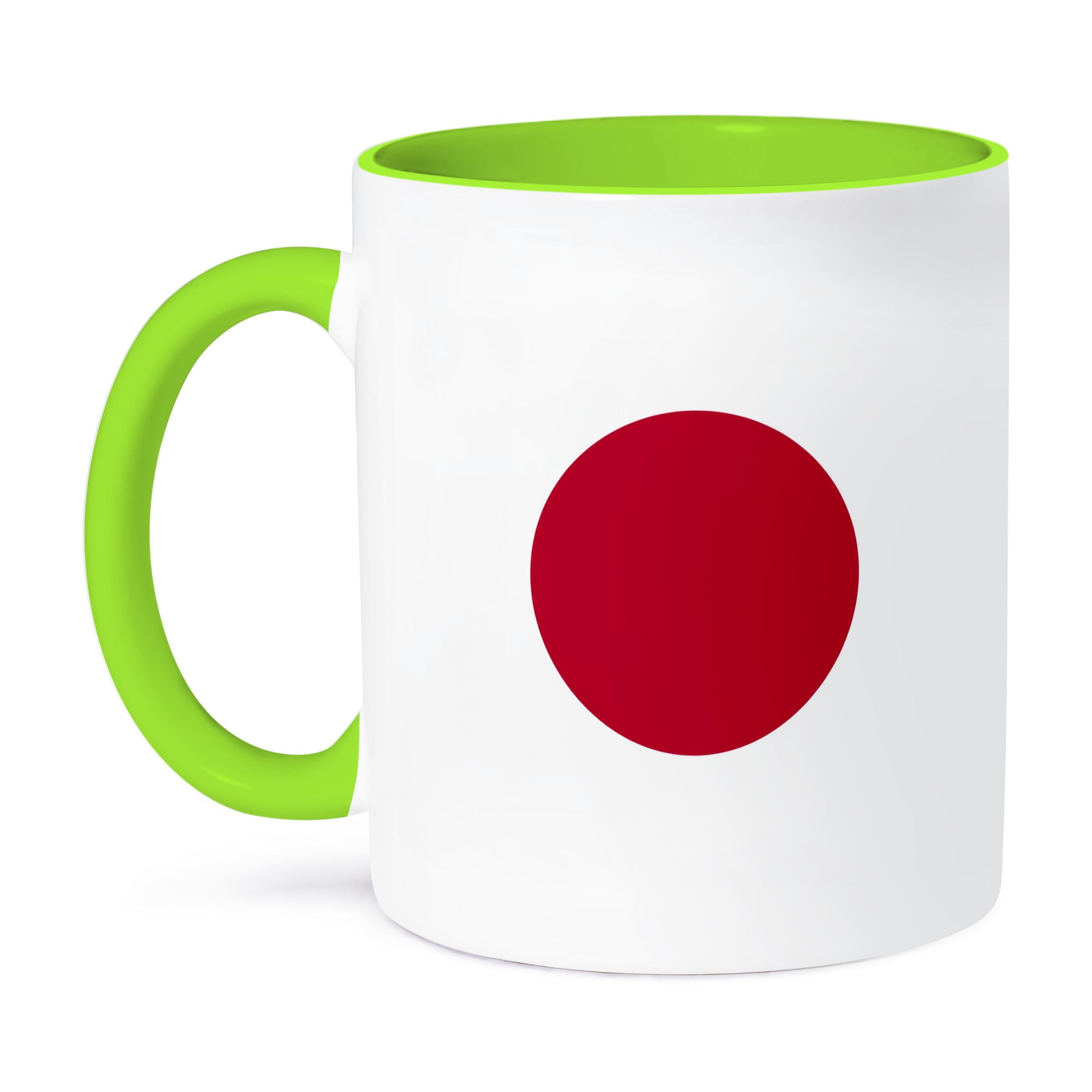 3dRose, Flag of Japan square - Japanese Red sun disc dot circle on ...