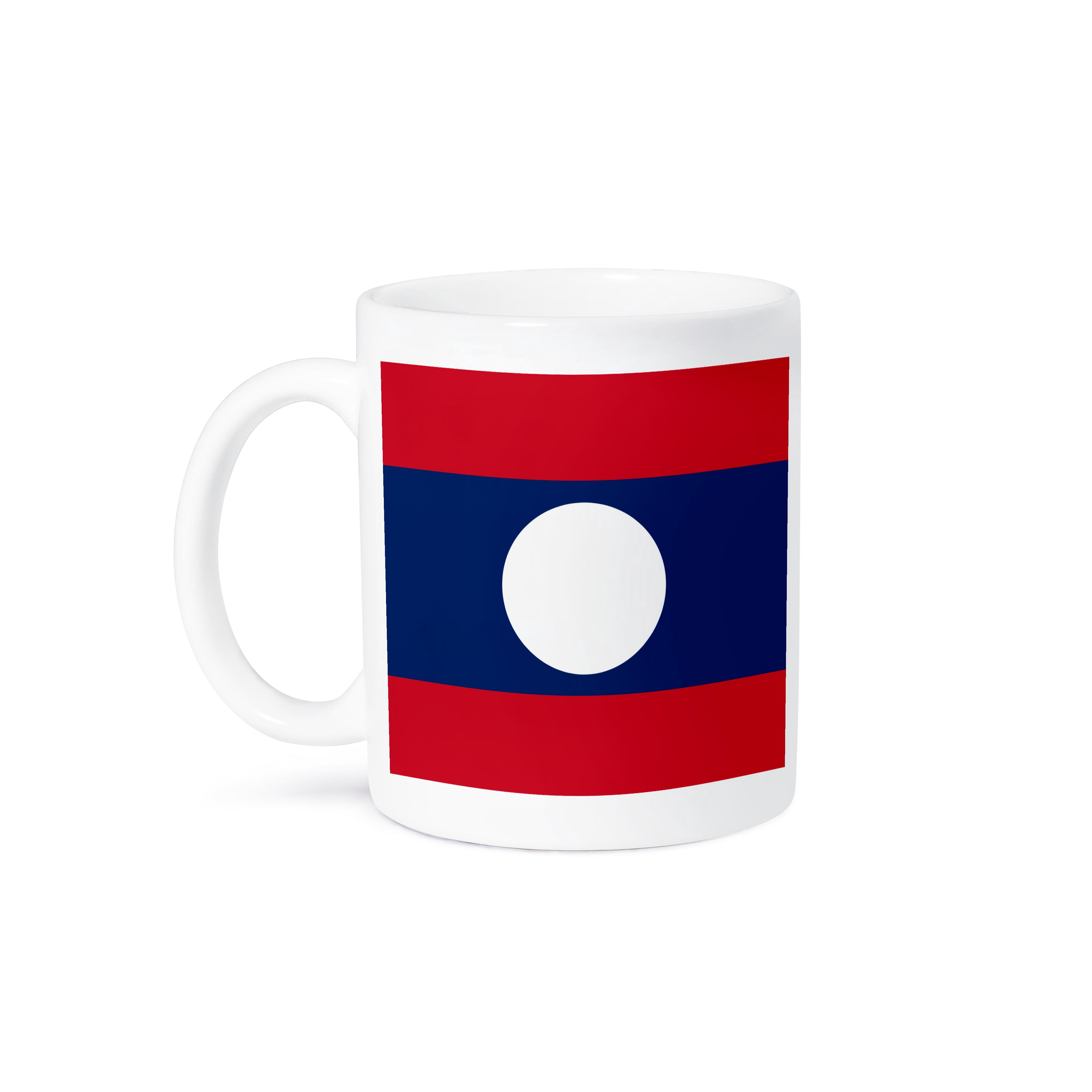 3dRose, Flag of Laos - Southeast Asia country - Lao Red Navy blue and ...