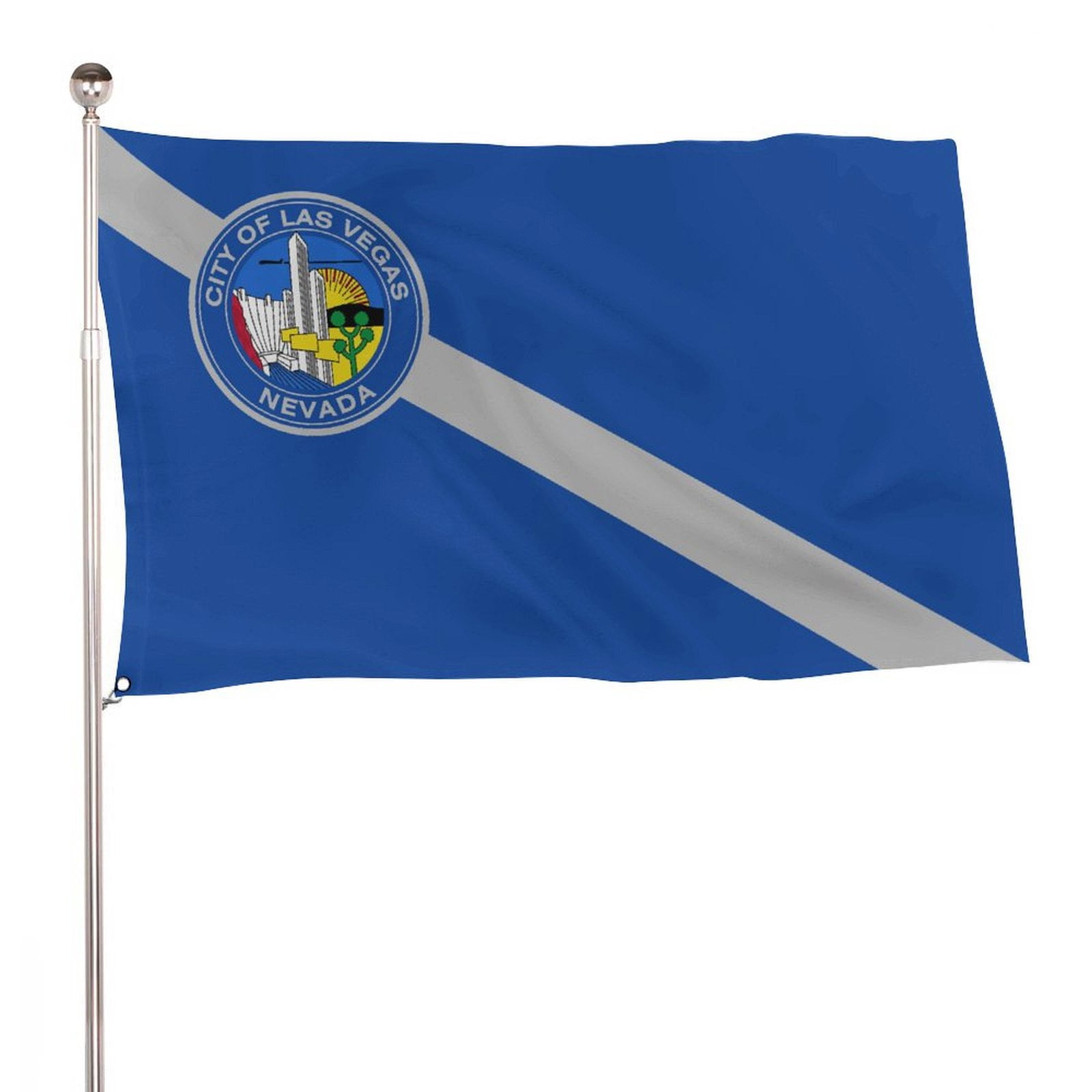 Flag of Las Vegas, Nevada Flag, Heavy Duty Polyester Falgs, Single ...