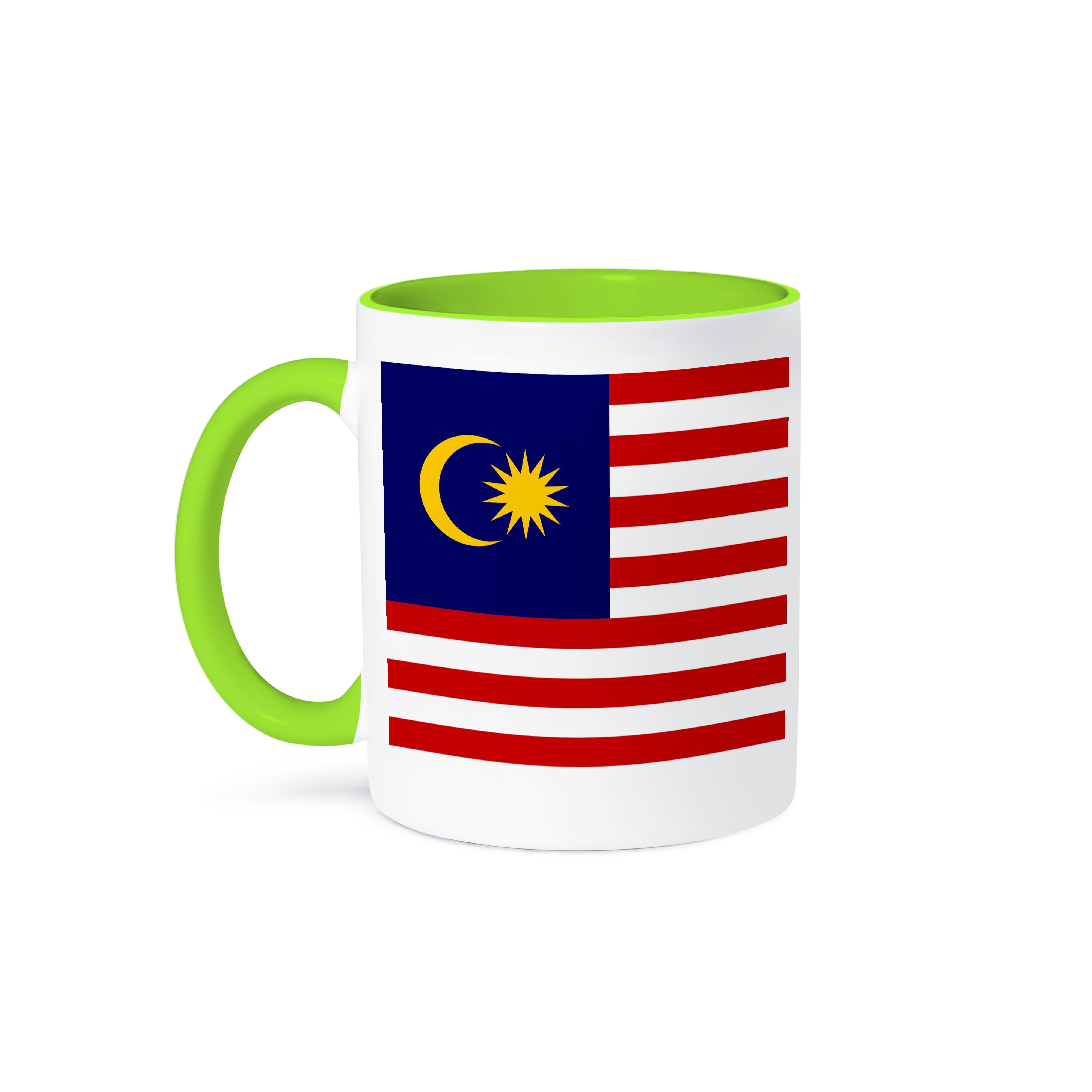 3dRose, Flag of Malaysia - Malaysian red and white stripes navy blue ...