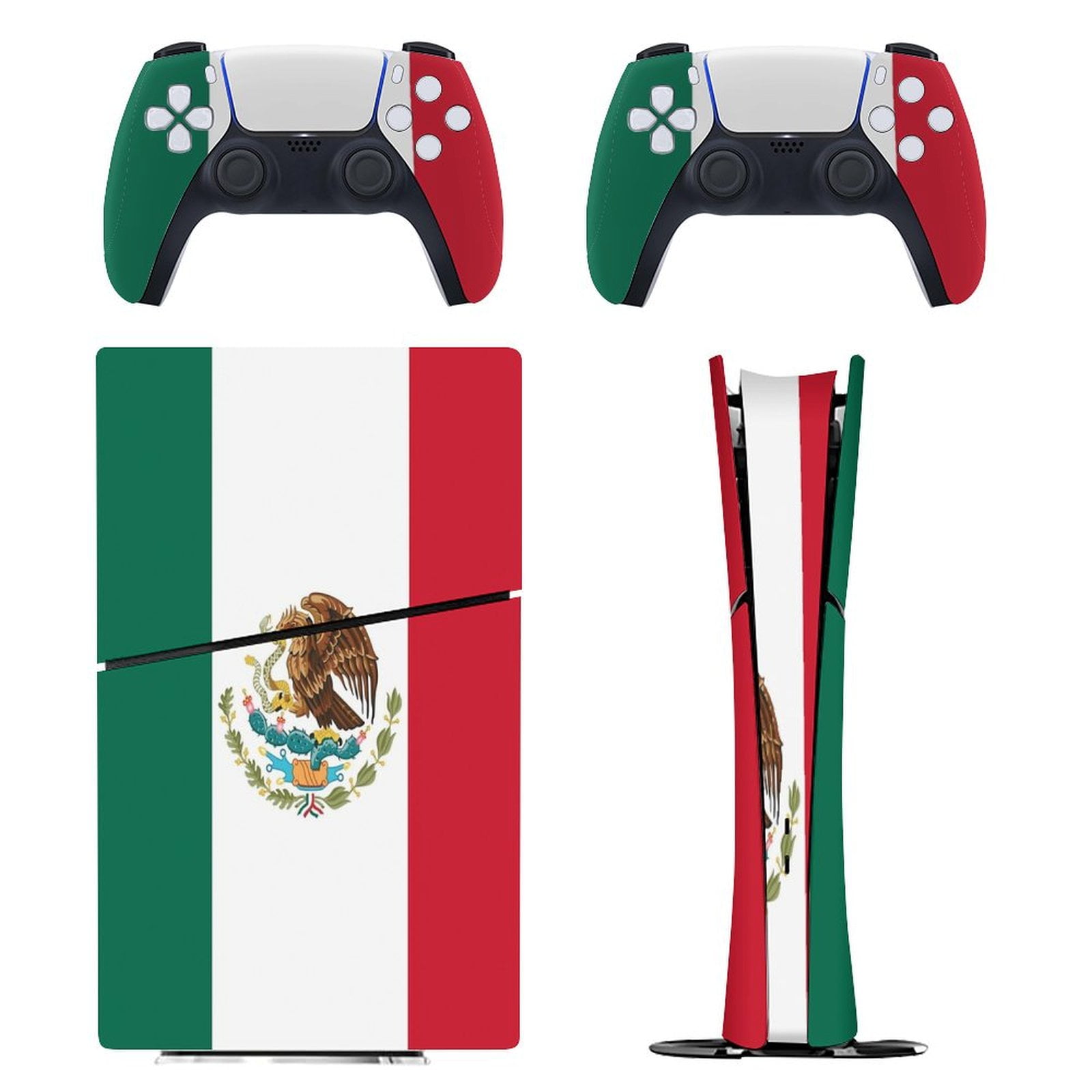 Flag of Mexico PS5/PS5 Pro/PS5 Slim Digital Disc Skin Sticker For ...