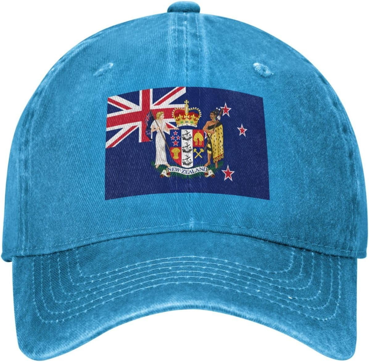 Flag of New Zealand Baseball Cap Classic Adjustable Plain Hat for Men ...