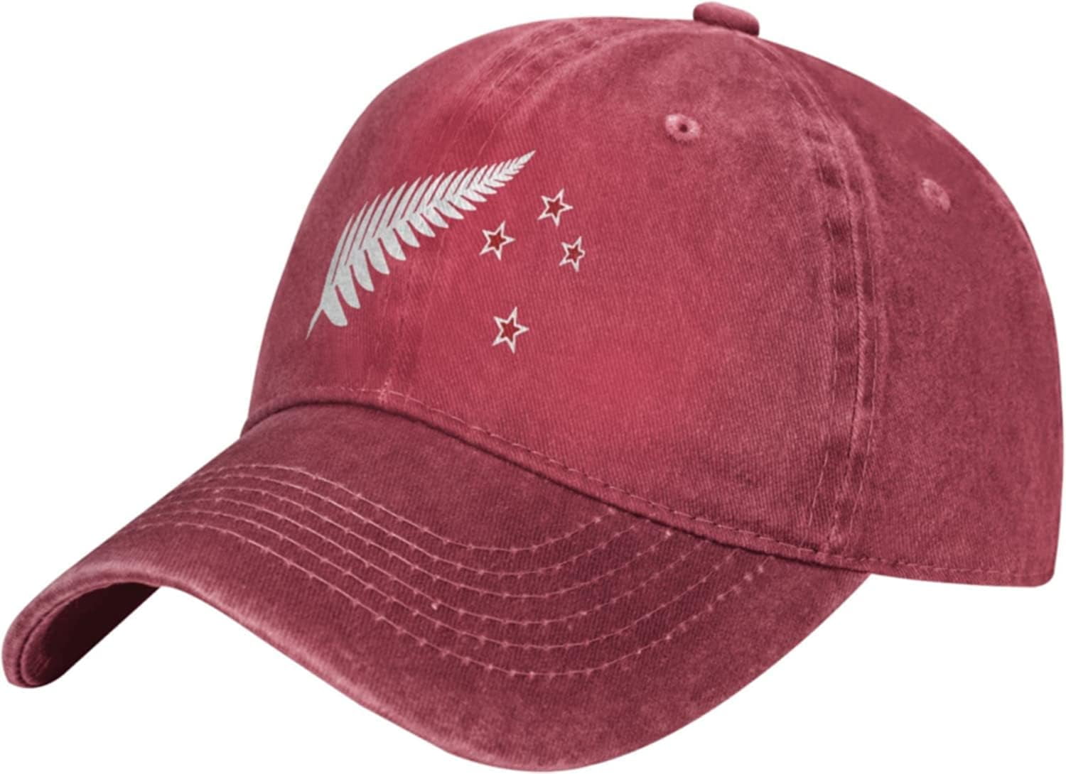 Flag of New Zealand Hat Adjustable Cowboy Baseball Cap for Men Women ...