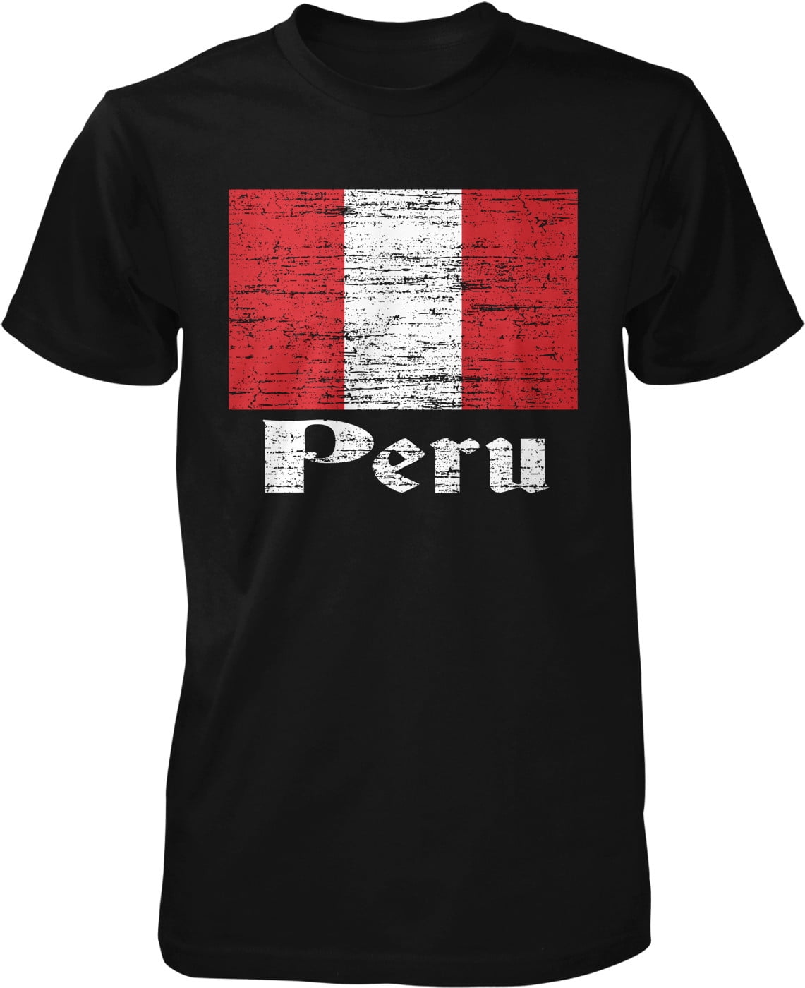 Flag of Peru, Peruvian Flag, Peru Pride, Mens T-shirt - Walmart.com