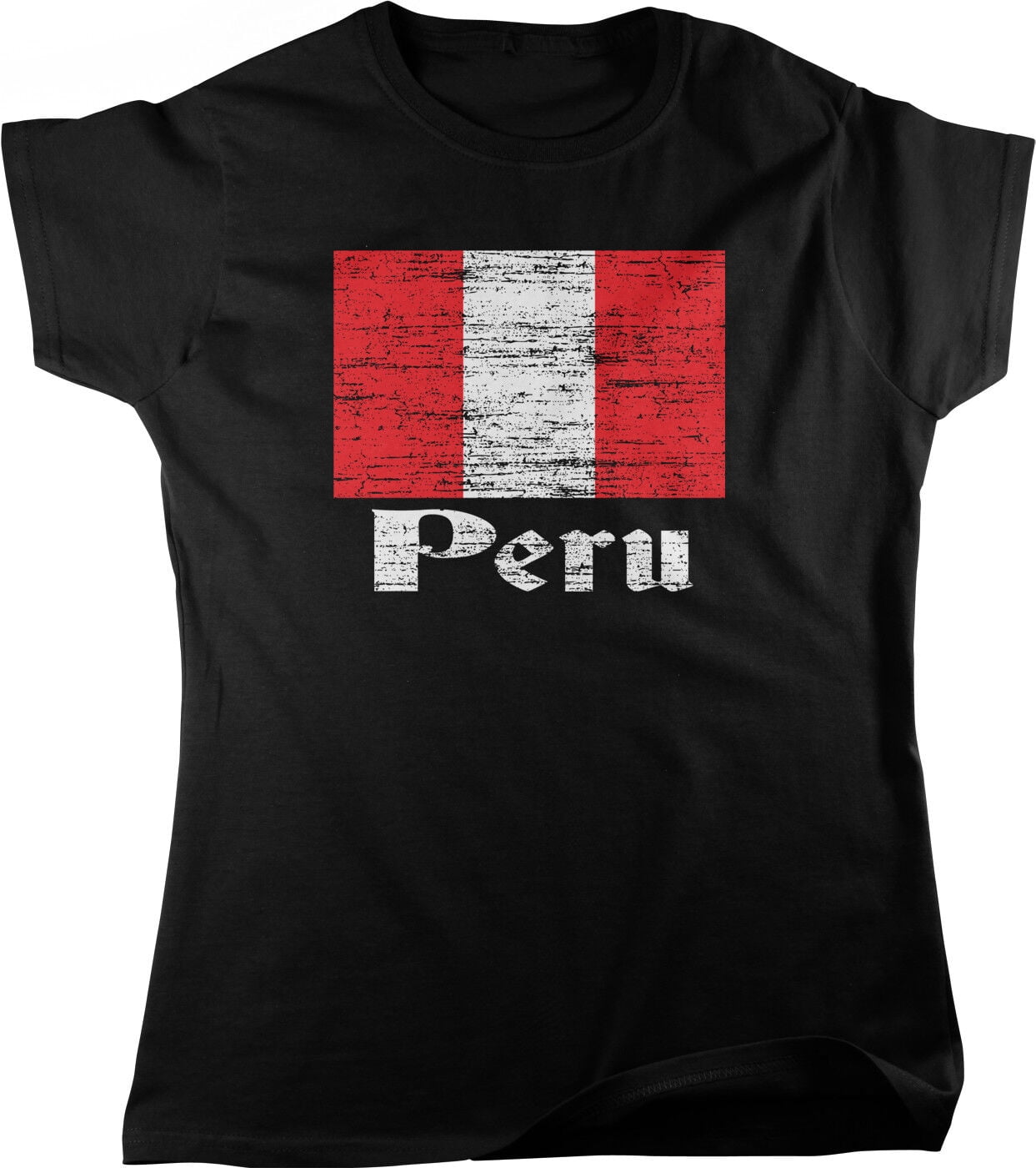 Flag of Peru, Peruvian Flag, Peru Pride, Womens T-shirt - Walmart.com