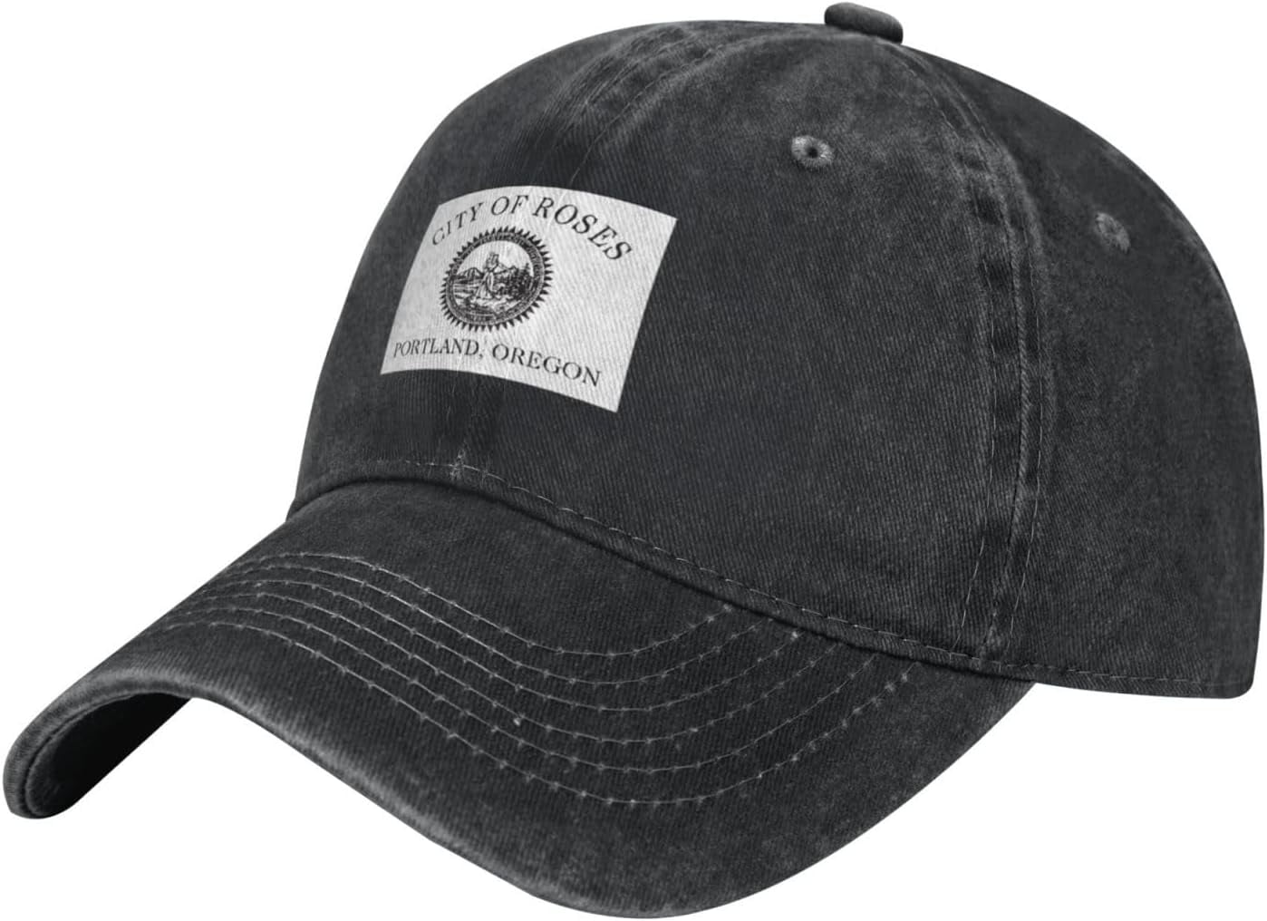 Flag of Portland, Oregon (1950) Baseball Cap for Men Women Adjustable ...