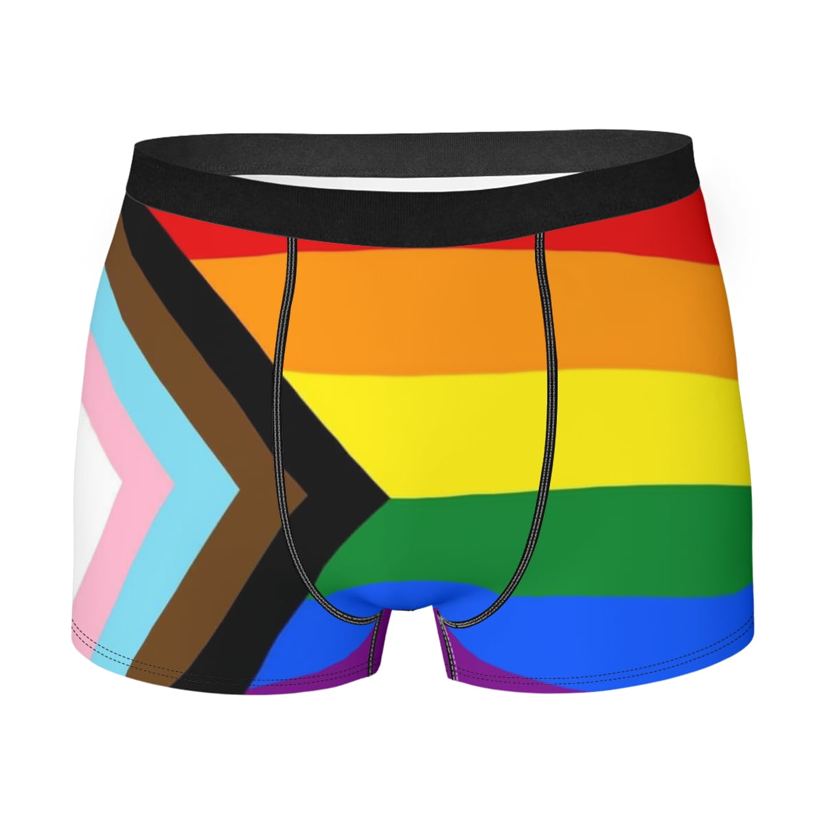 Flag of Progressive Pride Boxer Shorts For Man 3D Print Male Underwear ...