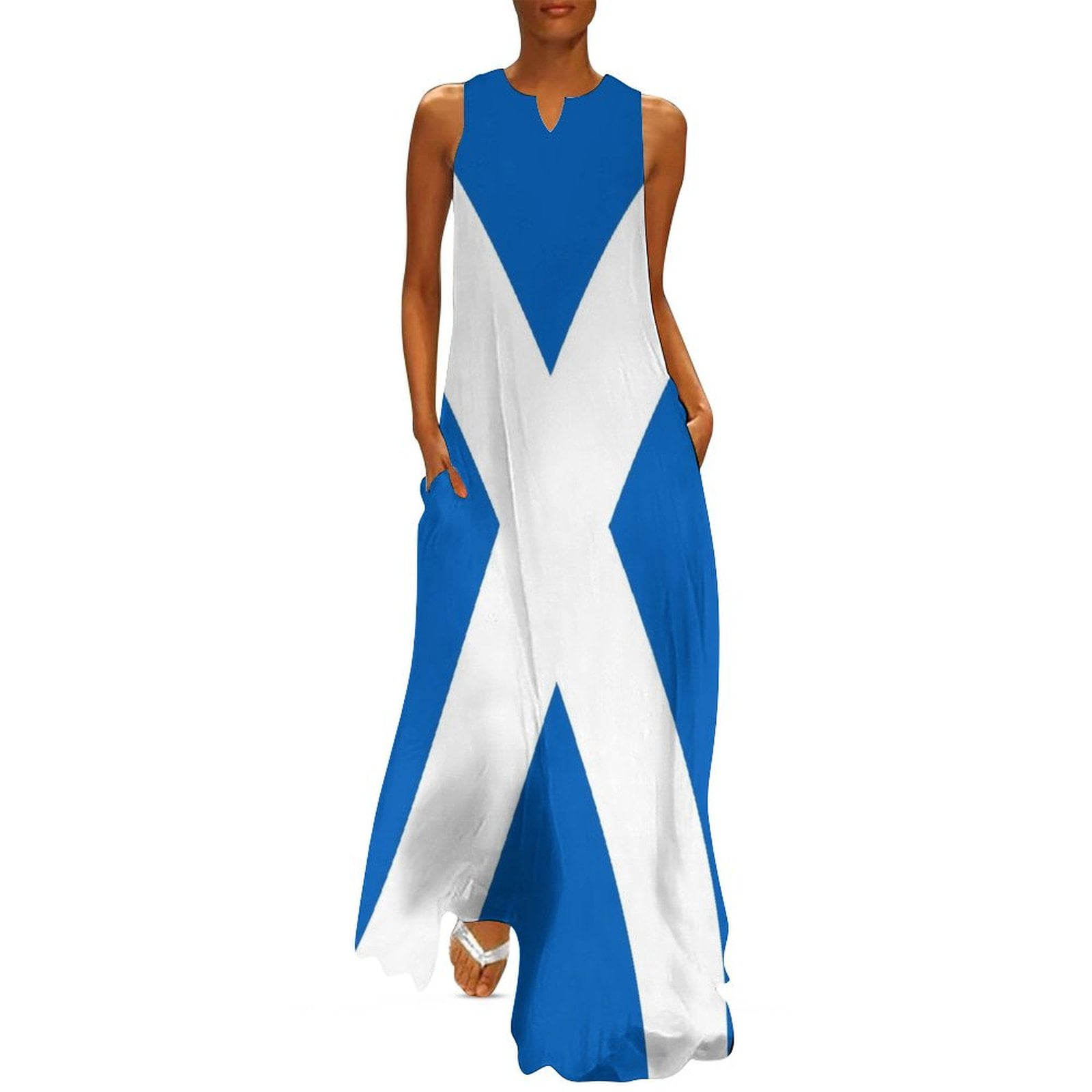 Flag of Scotland - Scottish Flag Long Dress Prom gown summer woman ...