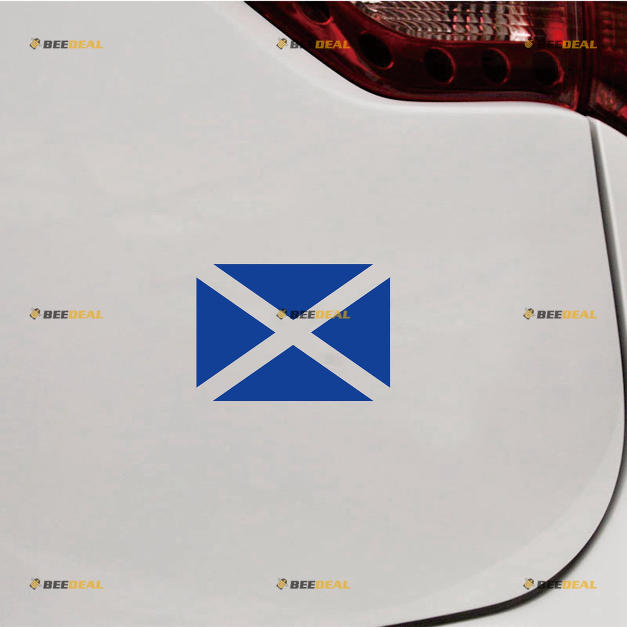 Flag of Scotland Scottish Sticker Decal Vinyl - 2 Pack Blue 4" - For ...