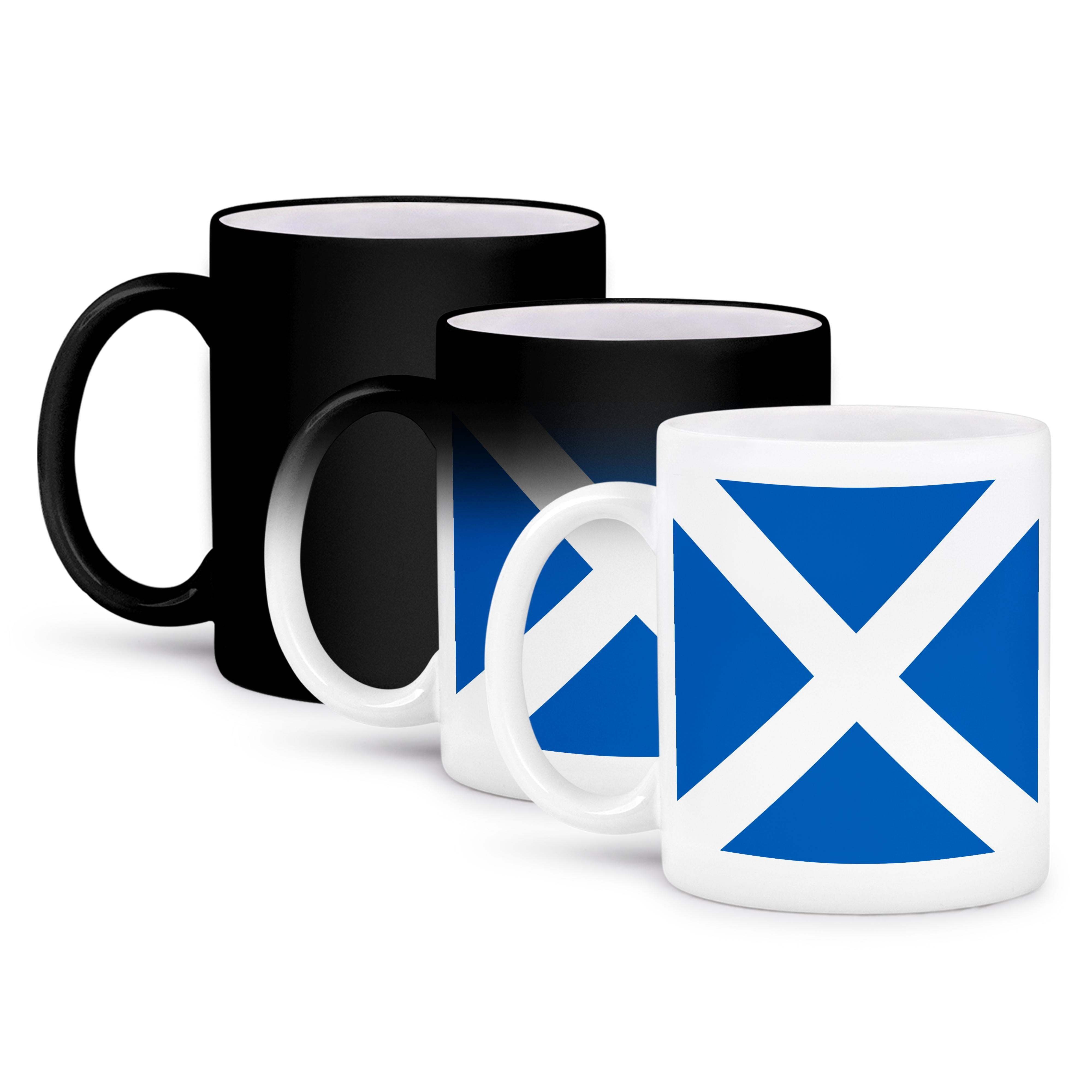 3dRose, Flag of Scotland - Scottish blue with white Saint Andrews Cross ...