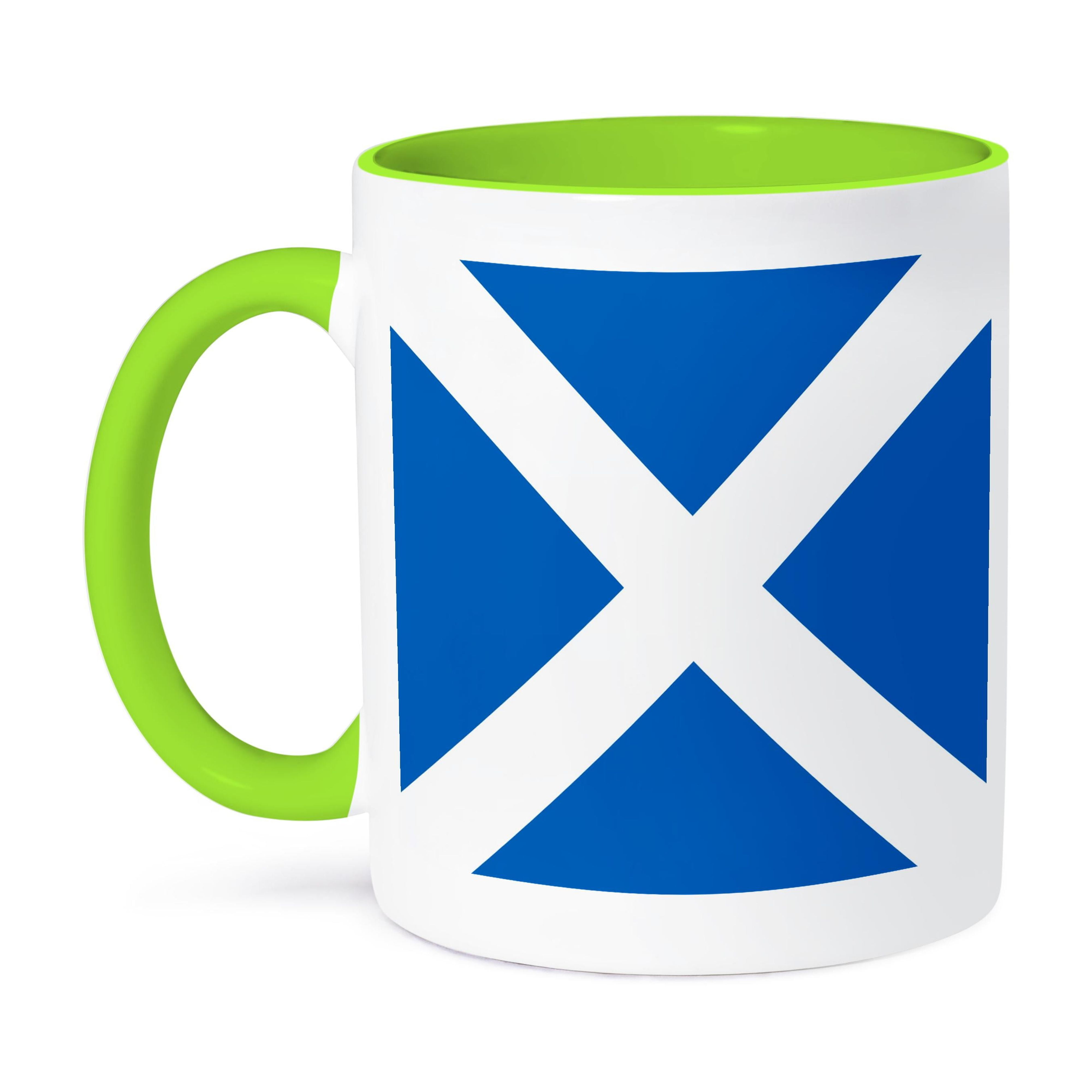 3dRose, Flag of Scotland - Scottish blue with white Saint Andrews Cross ...