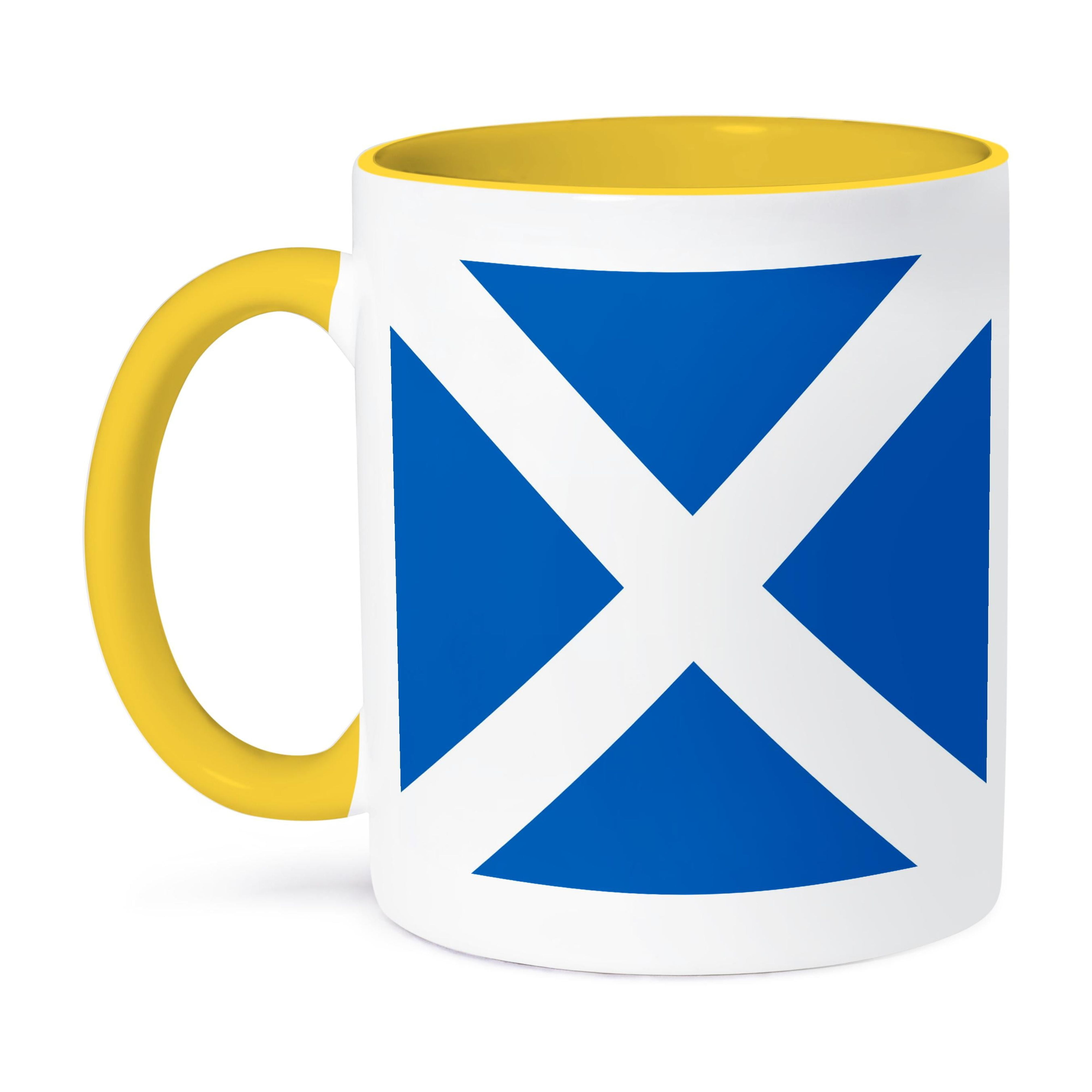 3dRose, Flag of Scotland - Scottish blue with white Saint Andrews Cross ...