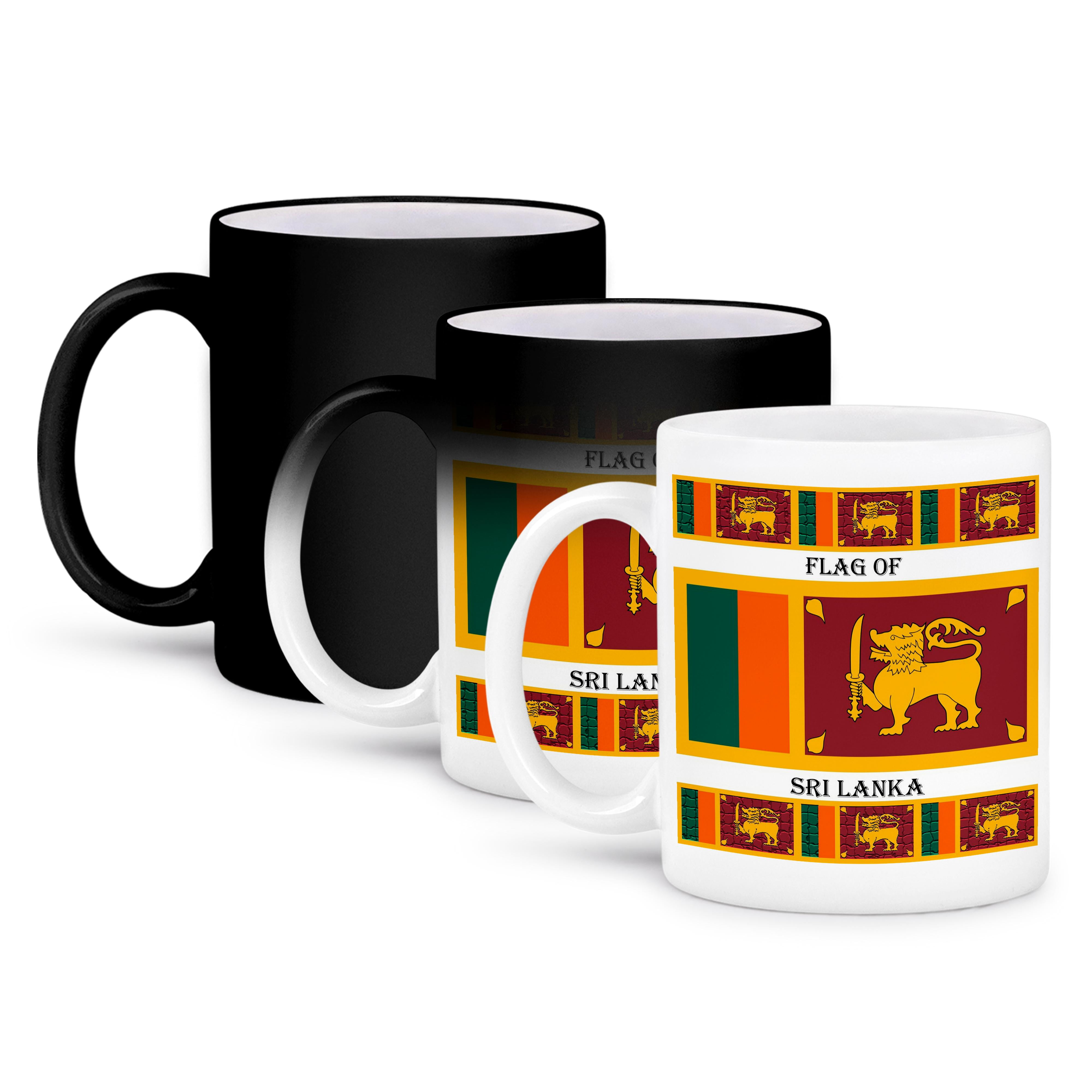 3dRose, Flag of Sri Lanka, 11oz Magic Transforming Mug - Walmart.com