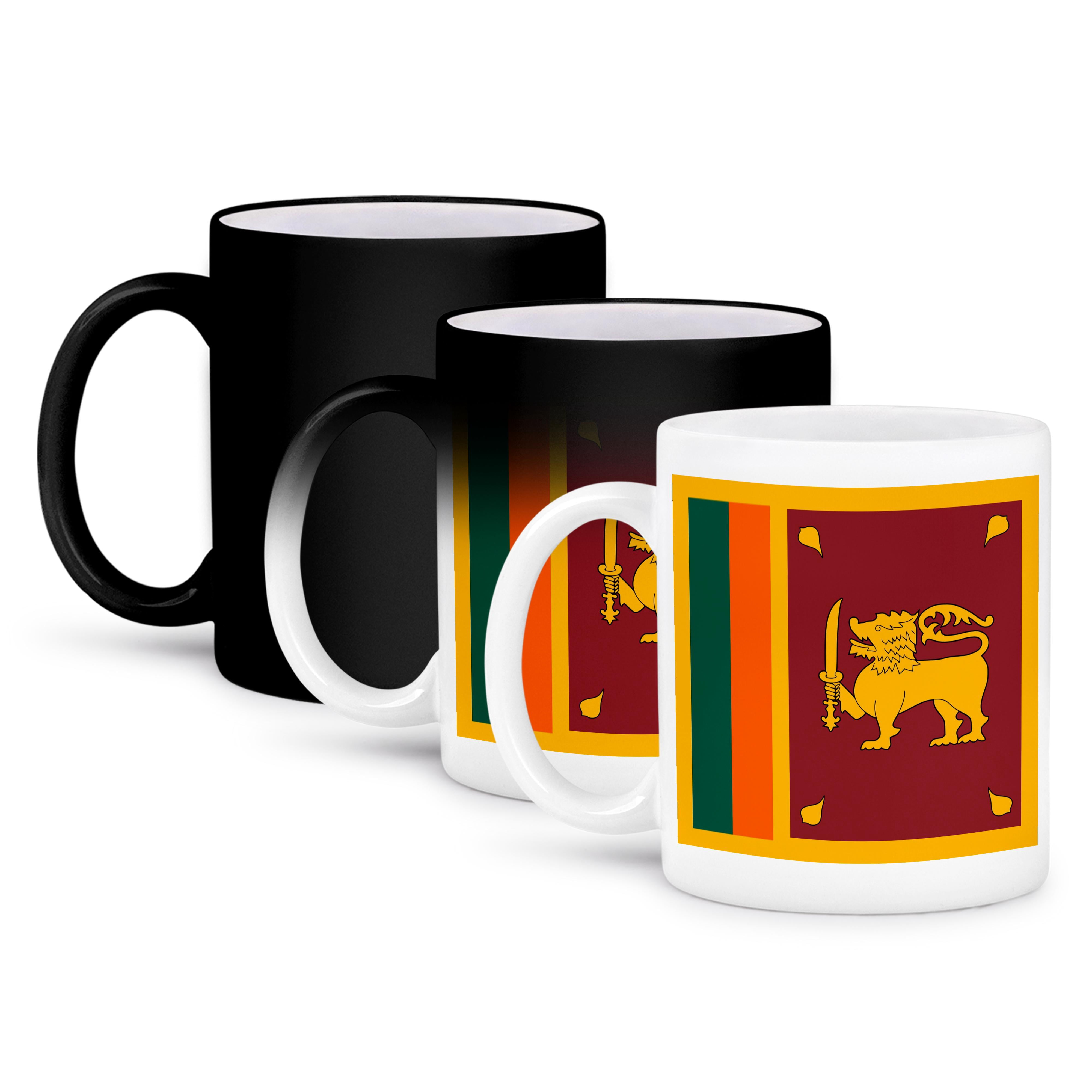 3dRose, Flag of Sri Lanka dark red yellow gold lion kastane sword ...