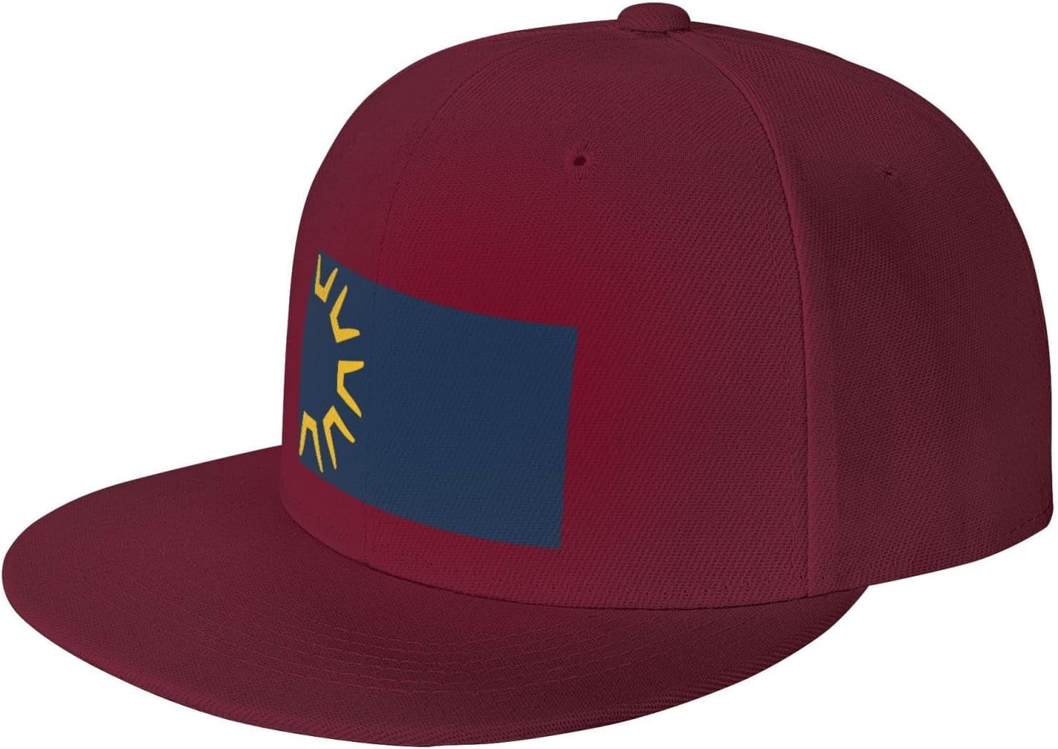 Flag of St George, Utah Snapback Hat Baseball Cap for Men Women Hip Hop ...