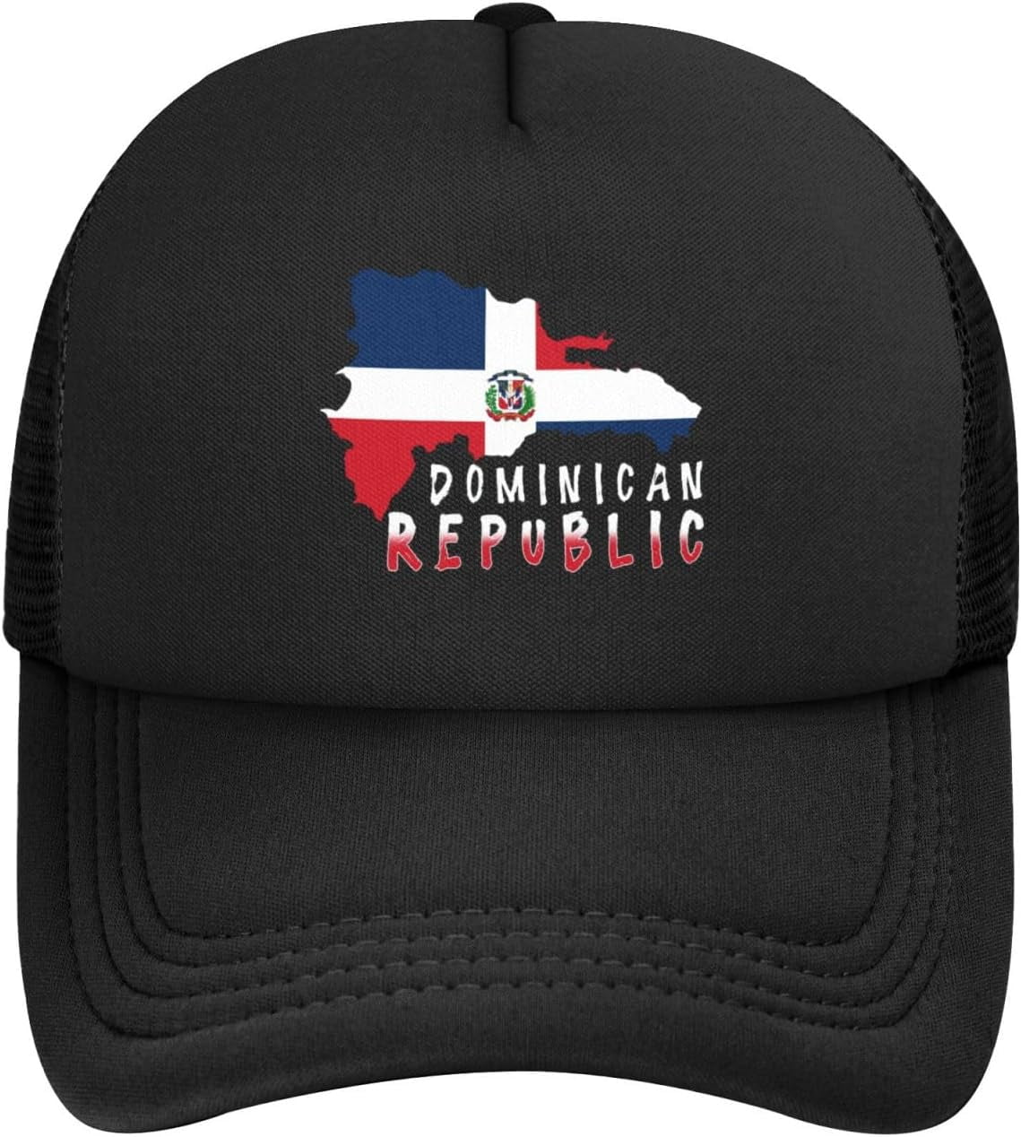 Flag of The Dominican Republic Map Trucker Hat - Walmart.com