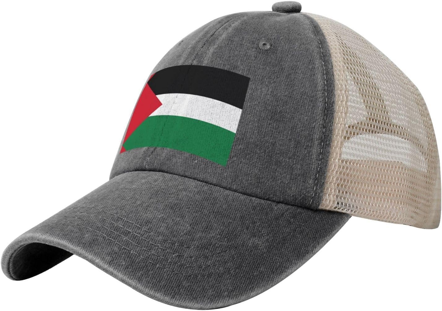 Flag of The State of Palestine Mesh Trucker Hat Mesh Snapback,Trendy ...