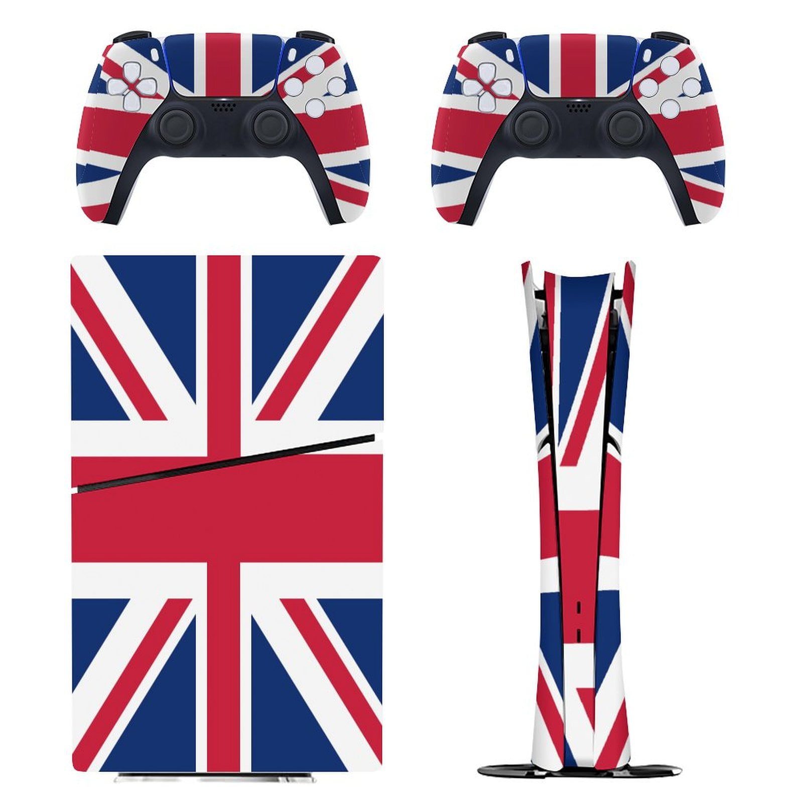 Flag of The United Kingdom PS5/PS5 Pro/PS5 Slim Digital Disc Skin ...