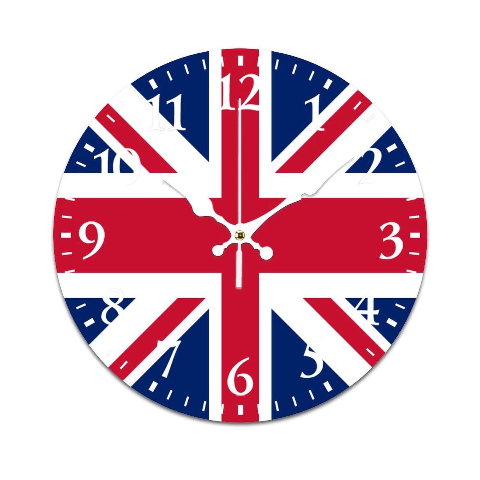Flag of The United Kingdom Wall Clock Modern Design Clocks Wall Hanging ...