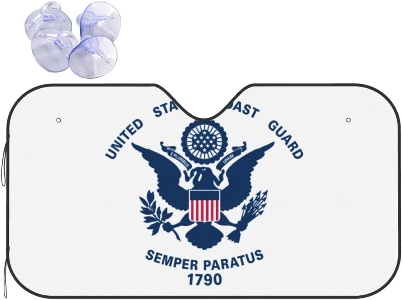 Flag of The United States Car Sun Shade Front Window Sunshade for Most ...