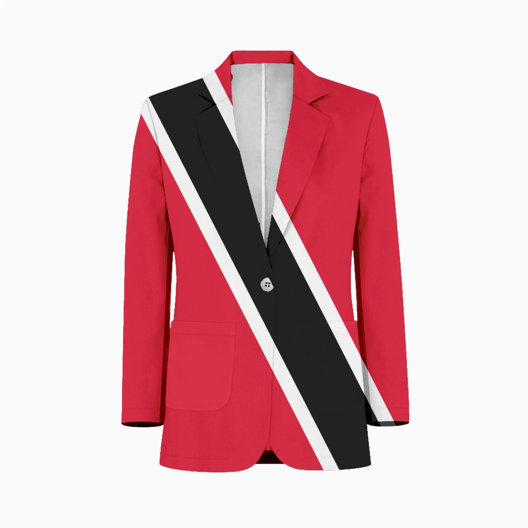 Flag of Trinidad Tobago Customized Men's Suits full man Shawl Collar ...