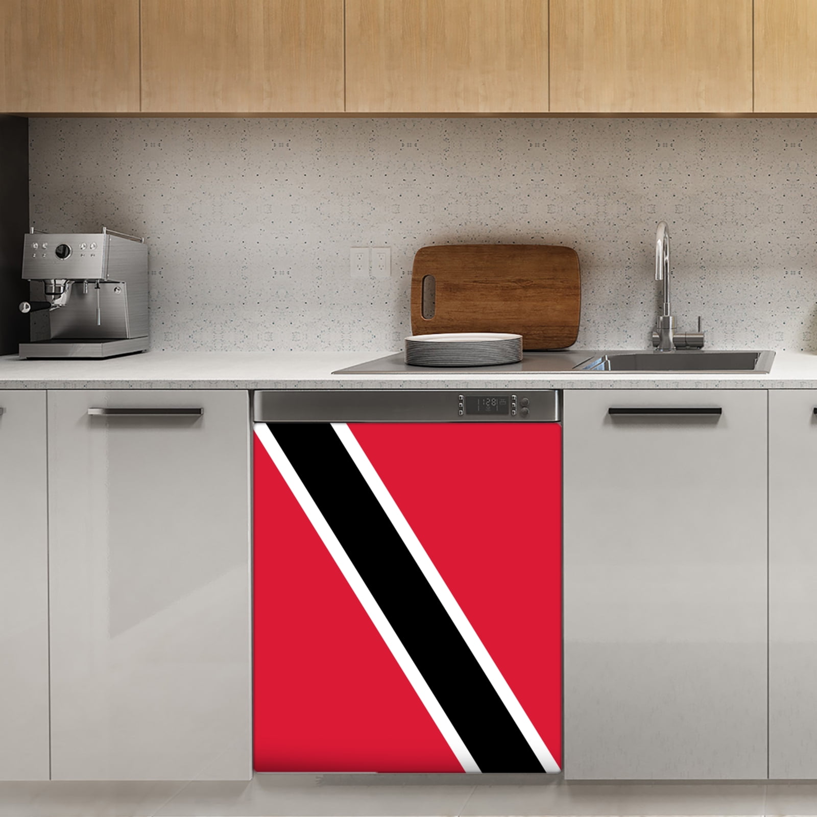Flag of Trinidad Tobago Dishwasher Magnet Cover Decorative Sticker for ...
